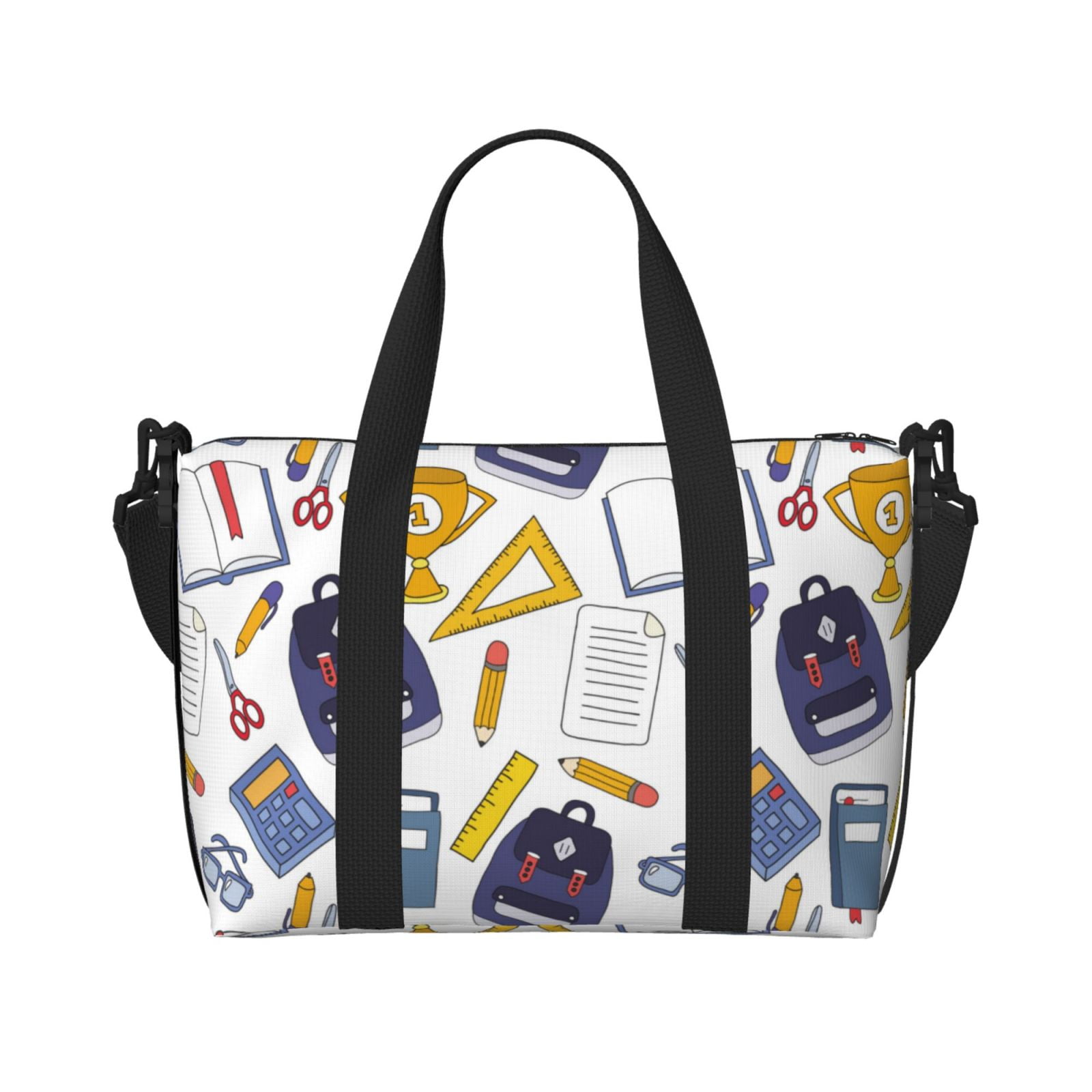 Travel Duffle Bag bag ruler pen Print Travel Tote Bags Carry on Luggage ...