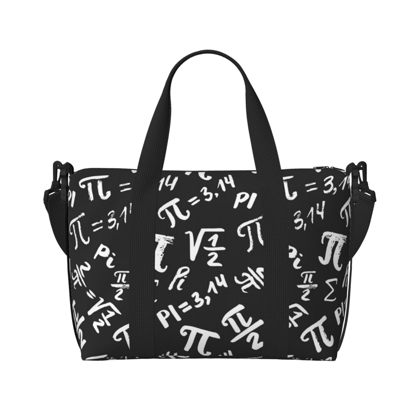 Travel Duffle Bag - hilarious Math Symbol Print Weekender Bags for ...