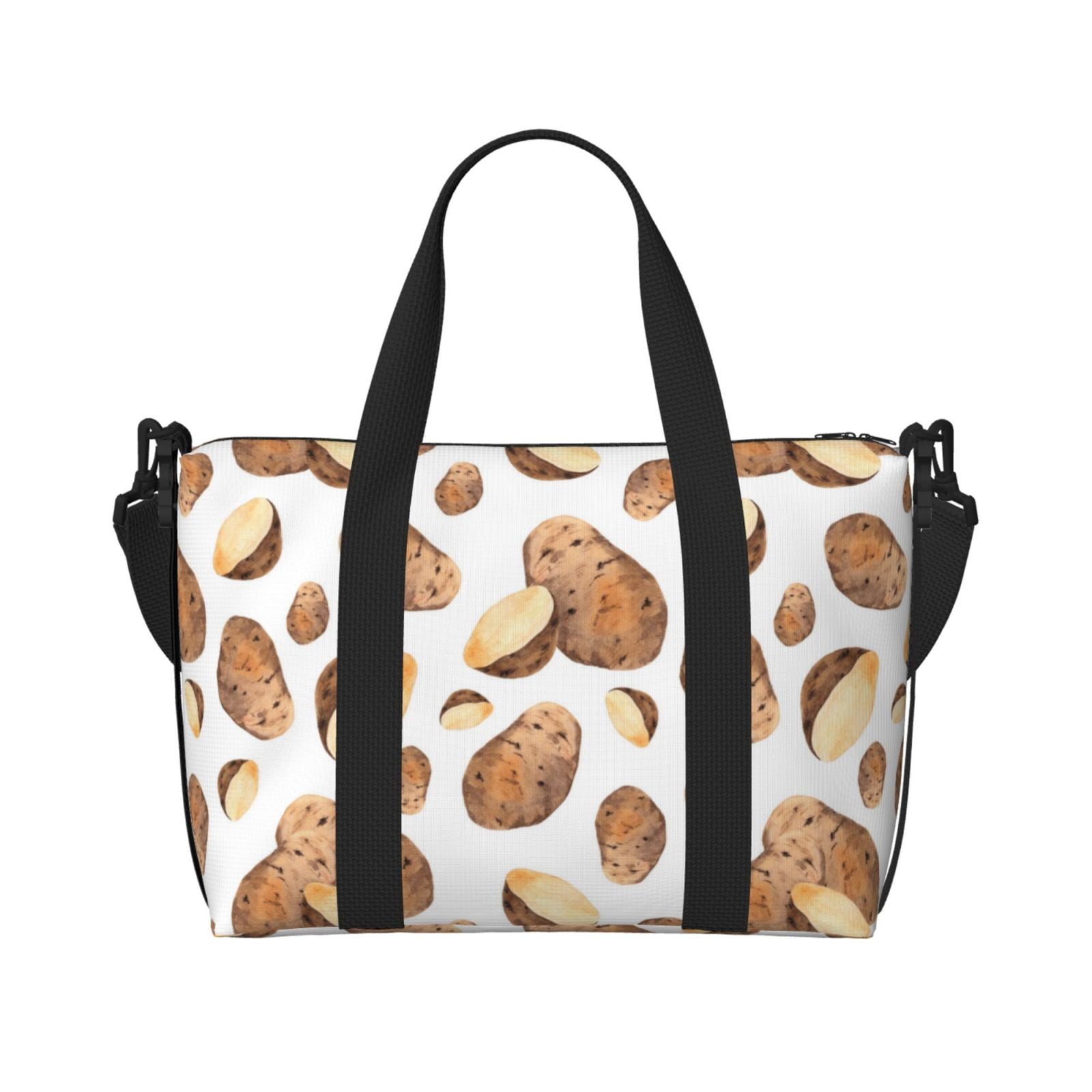 Travel Duffle Bag potato pattern Travel Tote Bags Carry on Luggage ...