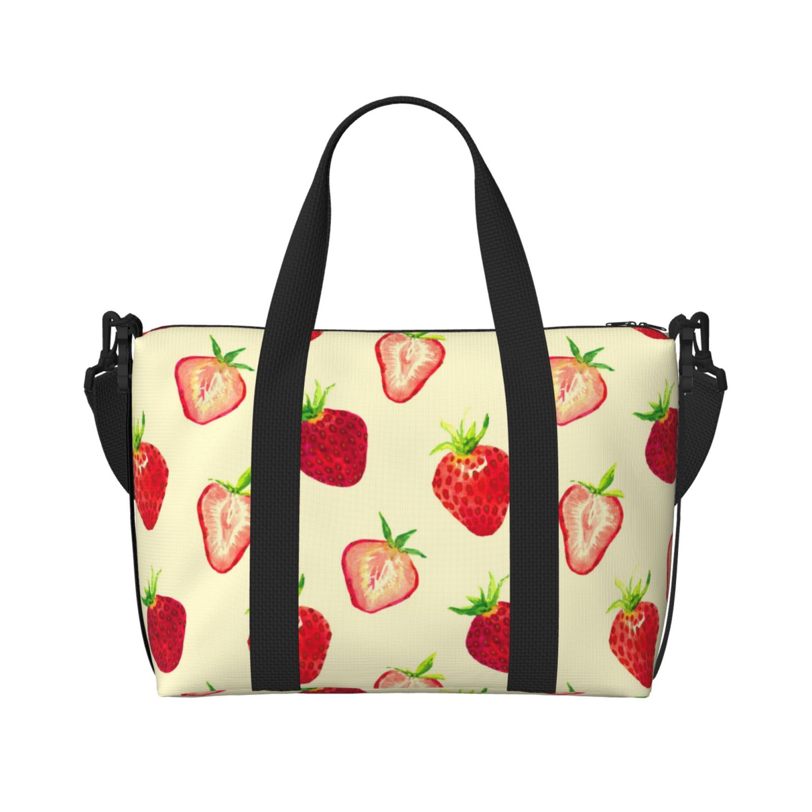 Travel Duffle Bag red Strawberry a Travel Tote Bags Carry on Luggage ...