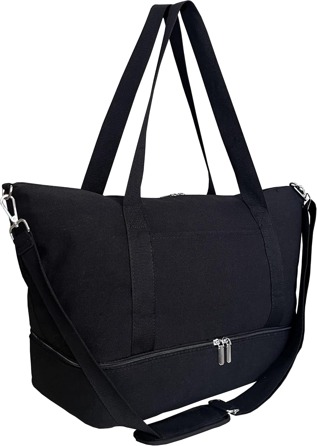 Travel Duffle Bag with Shoe Compartment, Canvas - Walmart.com