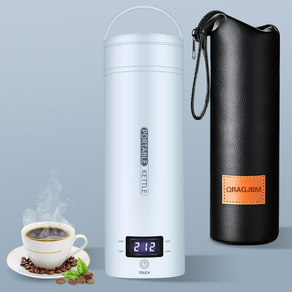 Travel Electric Kettle Portable Small Mini Tea Coffee Kettle Water ...