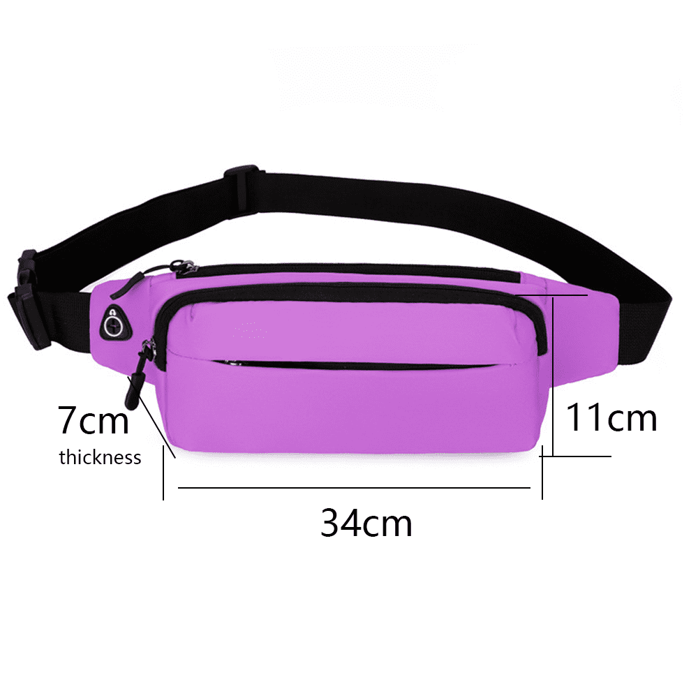 Travel Fanny Pack Waist bag Sling Pocket Super Lightweight For Travel ...