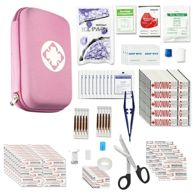 Travel First Aid Kit Refill Supplies for Business Mini Camping ...