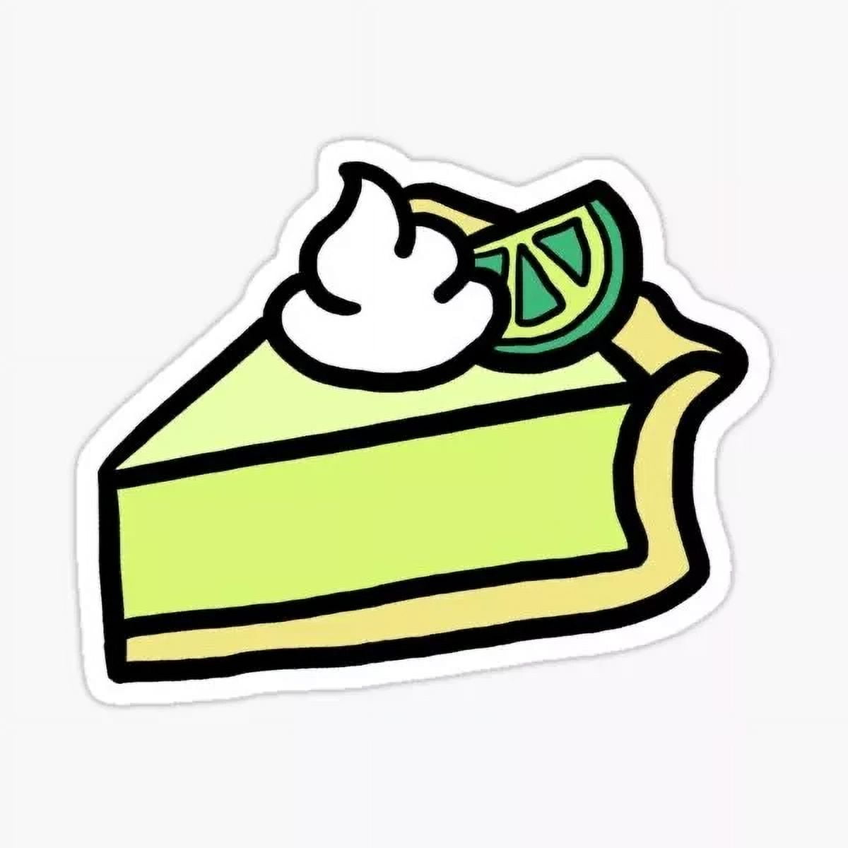 Travel Florida Key Lime Pie Dessert Key West Island Graham Sticker ...