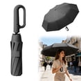 Travel Folding Umbrella, 10 Ribs Automatic Open, Lightweight Compact ...