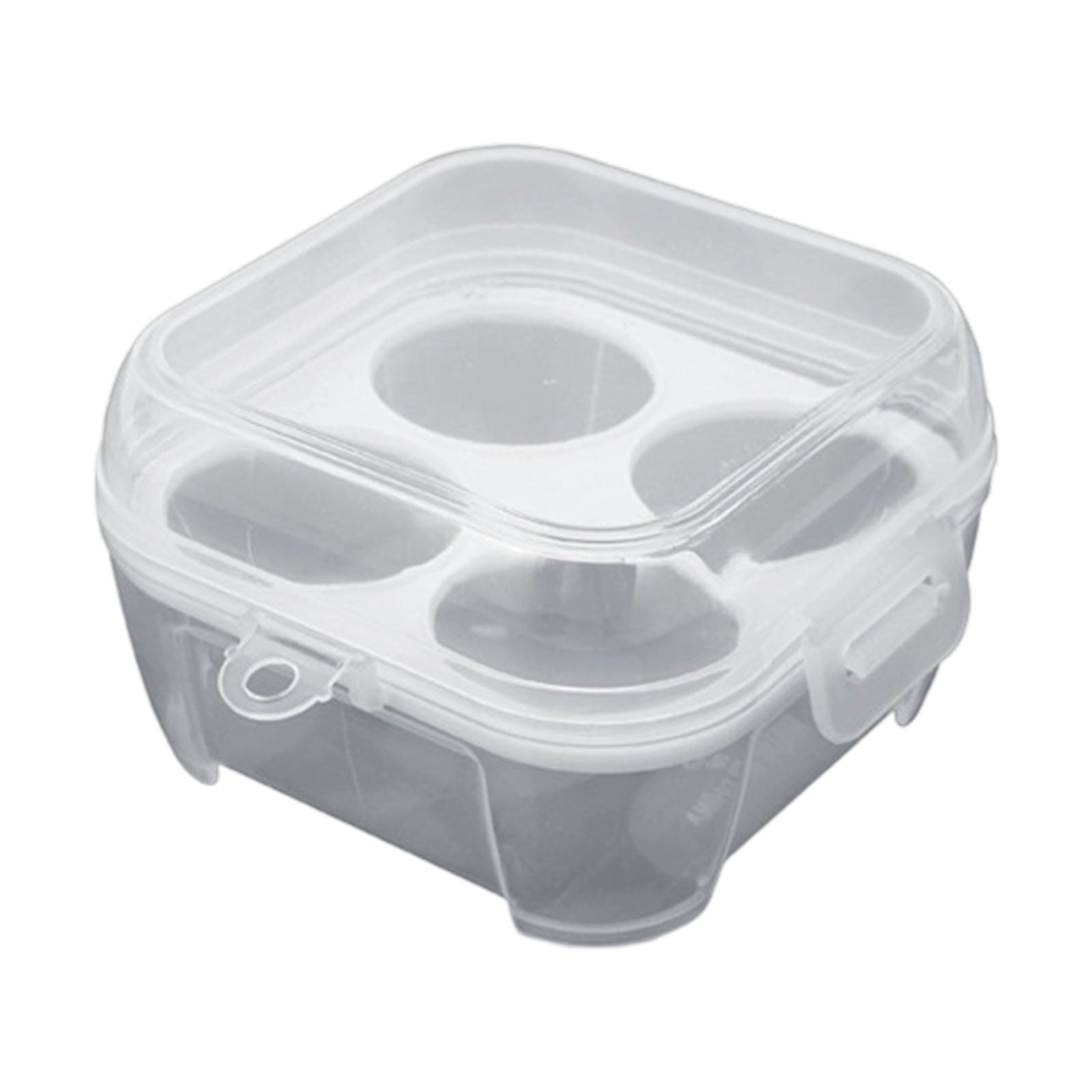 Travel Friendly Clear Eggs Case With Sealed Closure Camping Cookware ...
