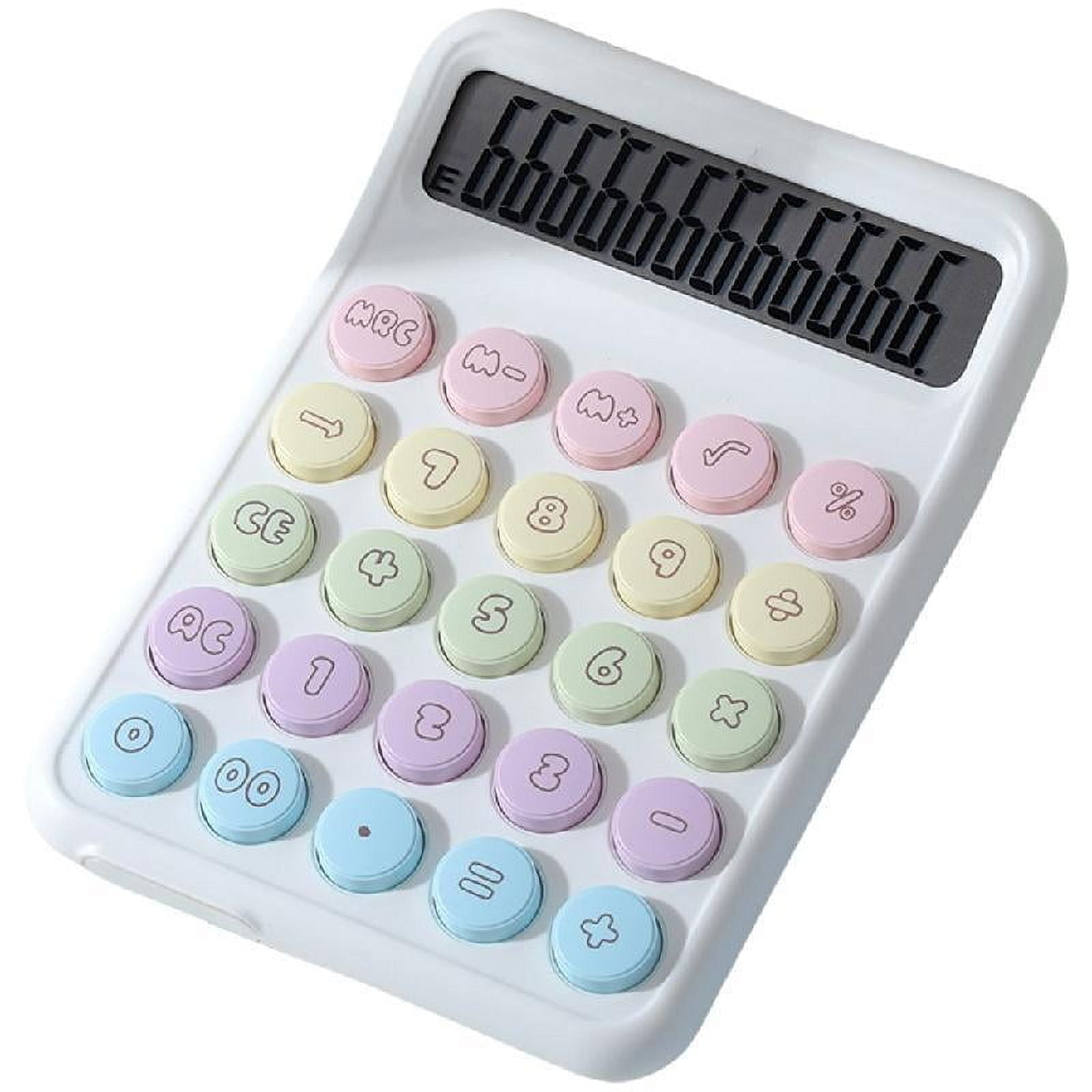 Travel Friendly Mechanical Keypad Calculator Easy Keystrokes Calculator ...