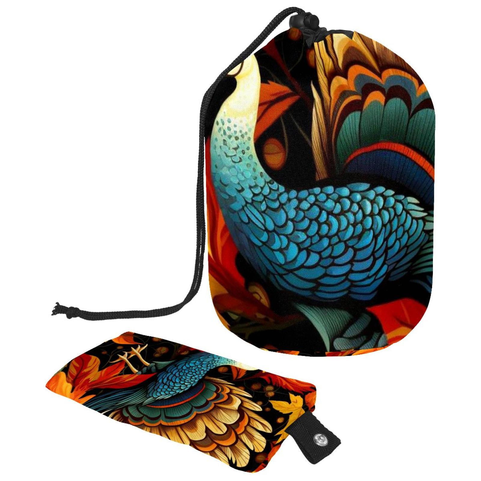 Travel-Friendly Portable Mesh Shower Bags with Drawstring, Wash Bag ...