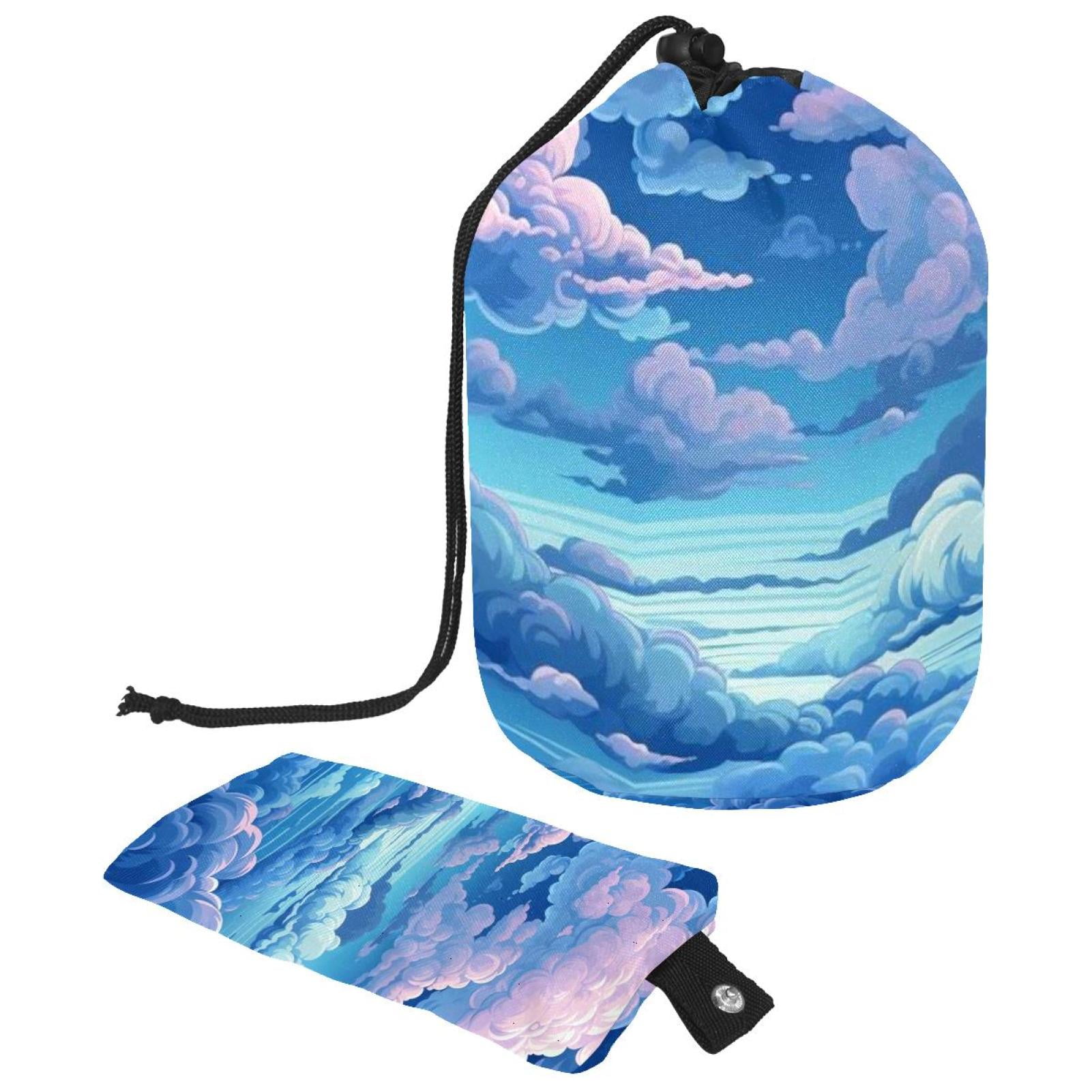 Travel-Friendly Portable Mesh Shower Bags with Drawstring, Wash Bag ...