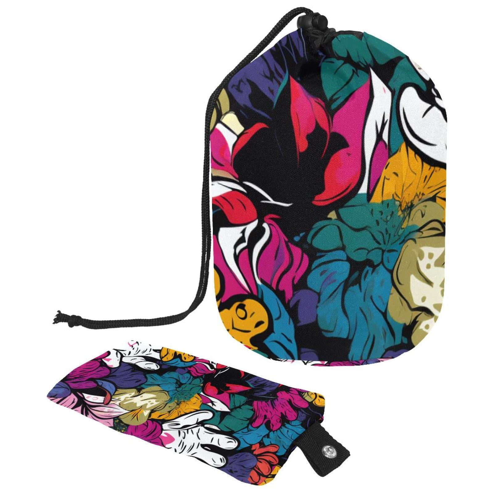 Travel-Friendly Portable Mesh Shower Bags with Drawstring, Wash Bag ...