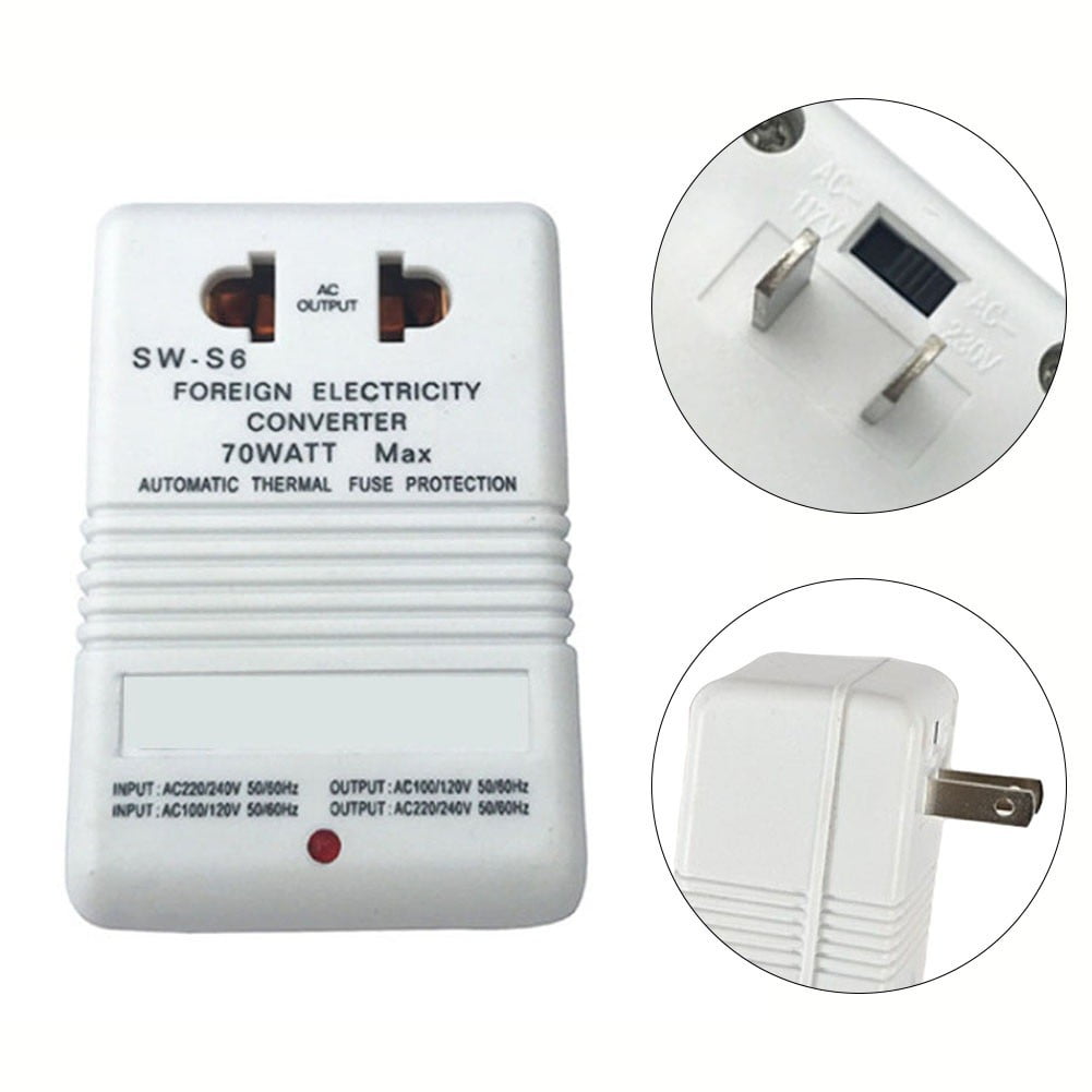 Travel Friendly Step Up/Step Down Voltage Converter Transformer 70W ...