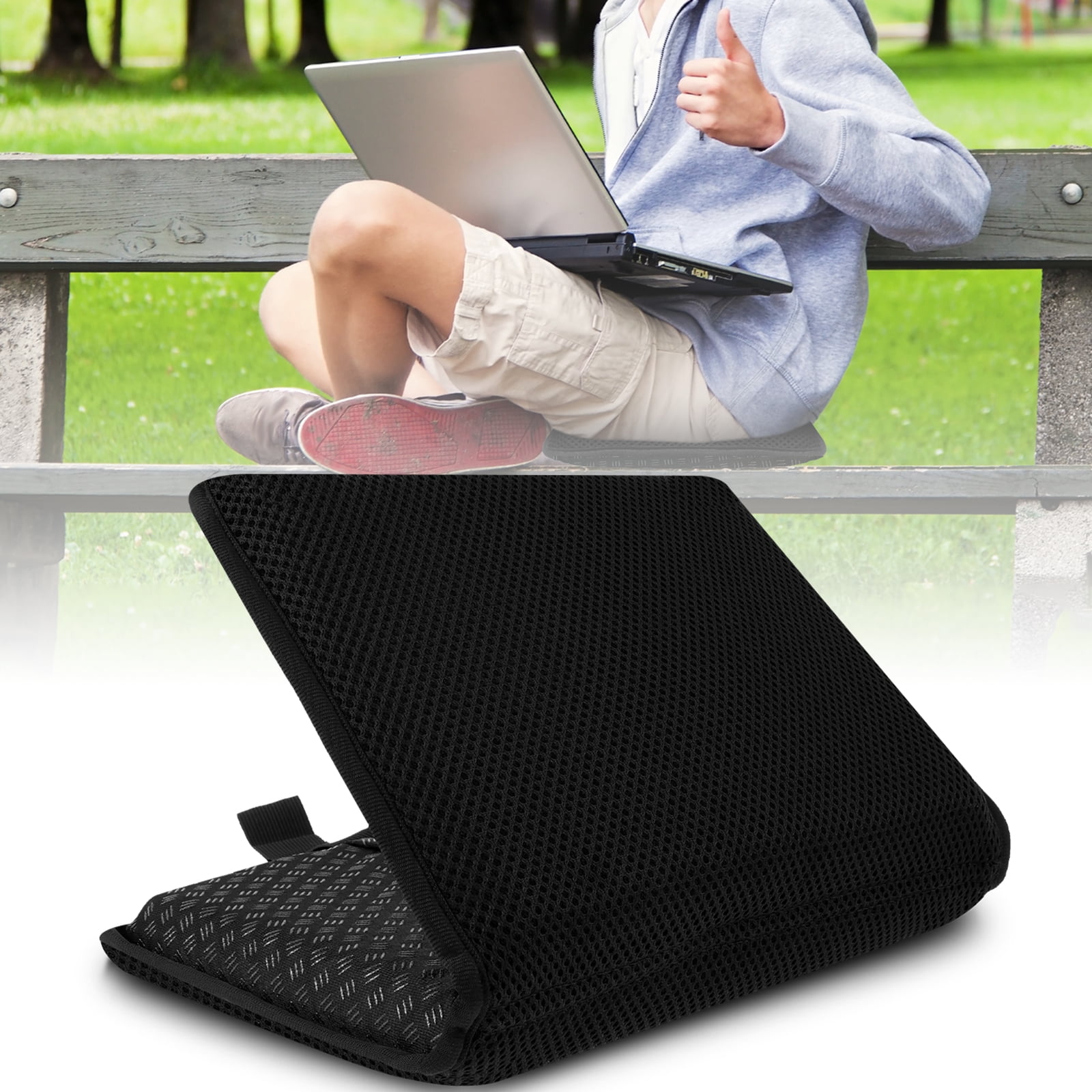 Travel Gel Seat Cushion Foldable Gel Chair Cushion Portable Comfortable ...