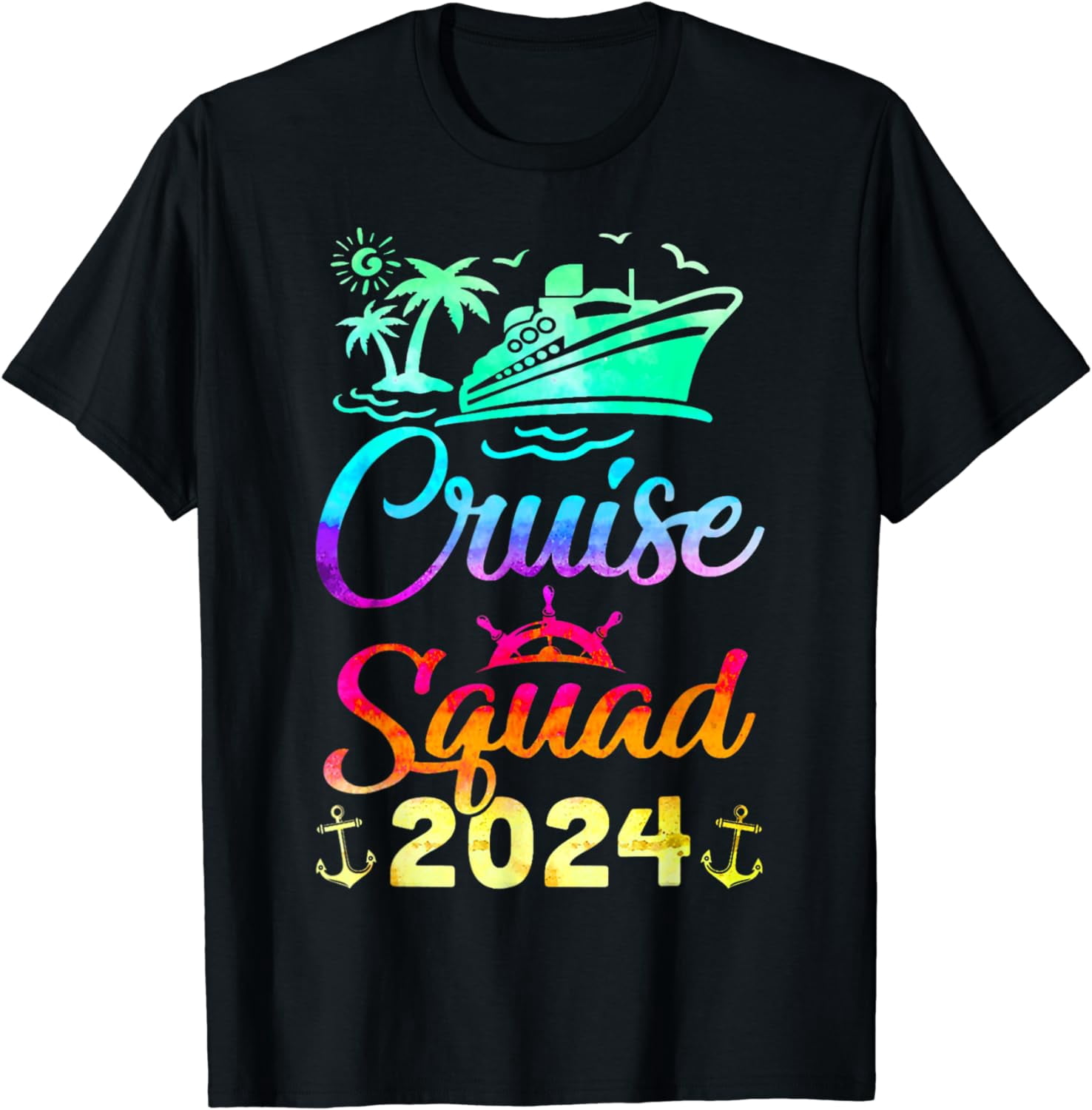 Travel Group T-Shirt Cruise Squad 2024 Summer Vacation Family Friend ...