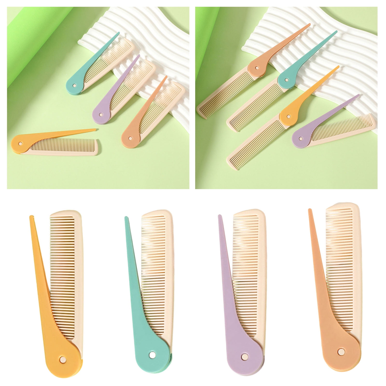 Travel Hair Brush - Foldable Hair Comb & Hairdressing Tool for Men and ...
