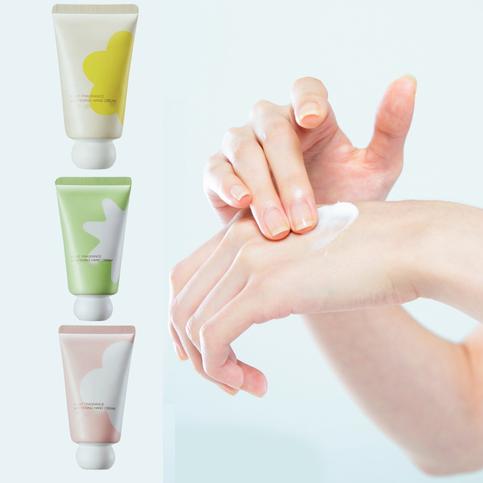 Travel Hand Cream,Hand Creams For Dry Cracked Hands,Portable ...