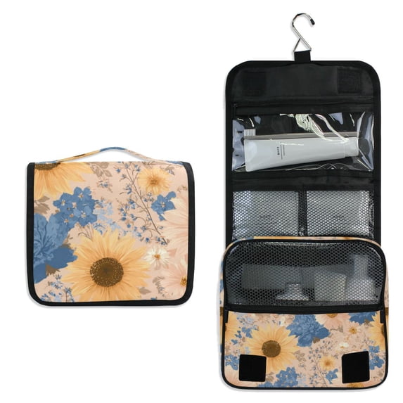 Travel Hanging Toiletry Bag Home Cosmetic Organizer Makeup Bag Pastel ...