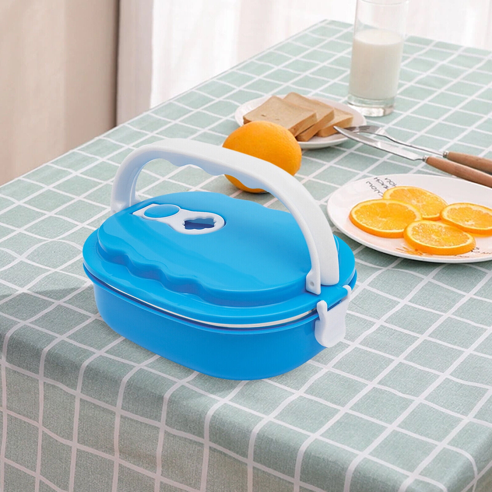 Travel Insulated Warmer Food Container Portable Vacuum Lunch Box Hot ...