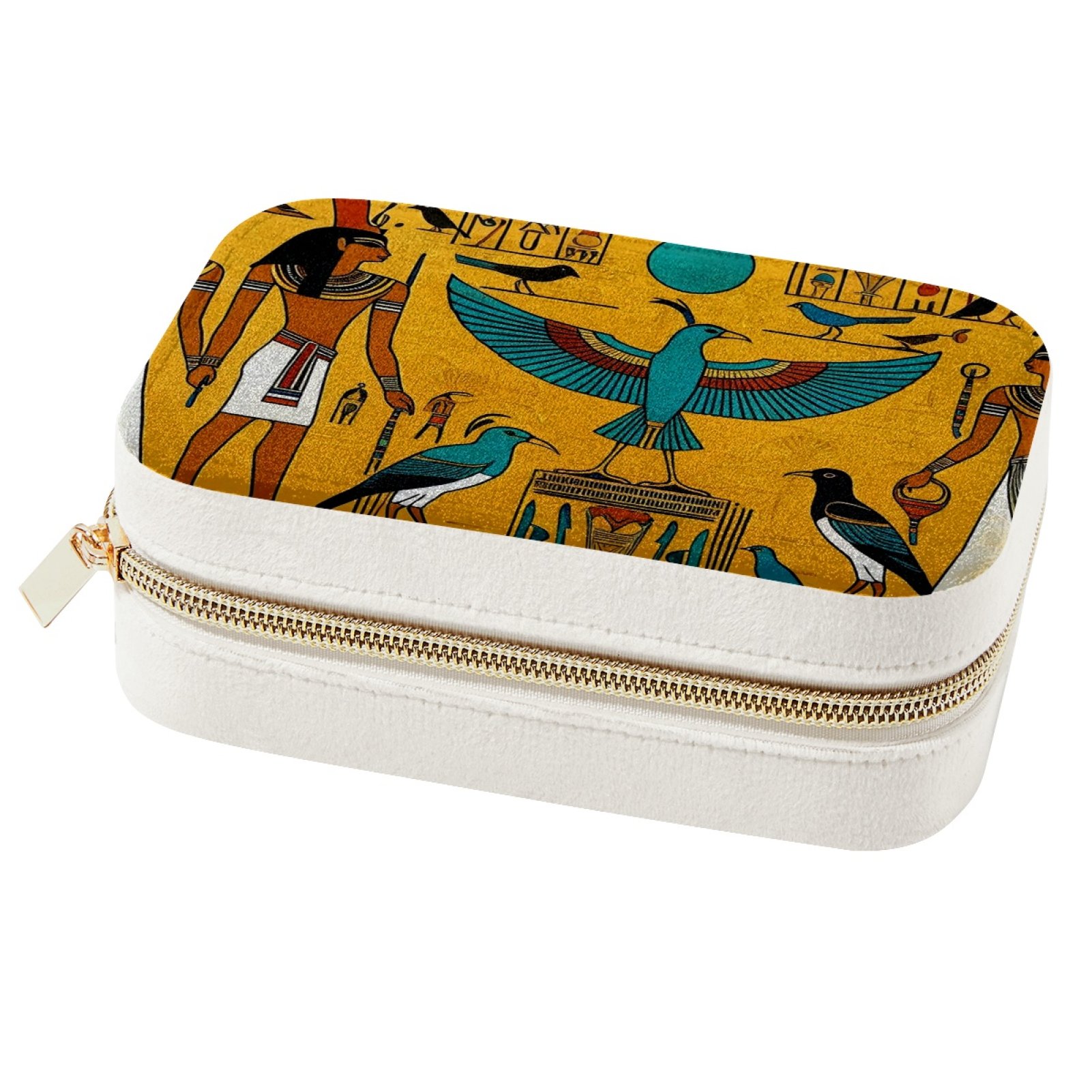 Travel Jewelry Case, Travel Jewelry Box, Plush Velvet Travel Jewelry ...