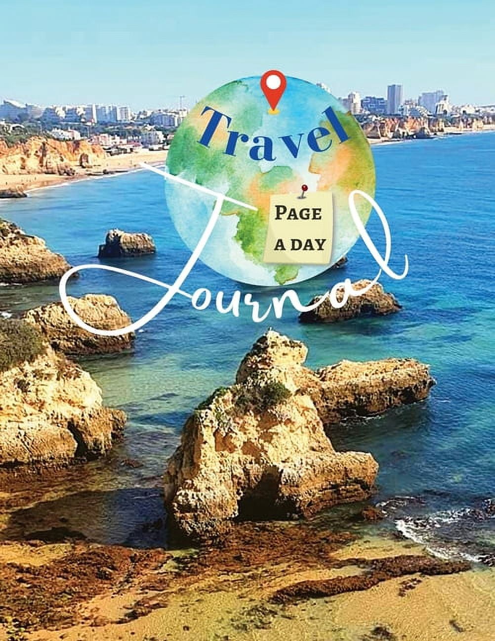 Travel Journal Page a Day: Amaizing Vacation Journal 8,5" x 11" Lined ...