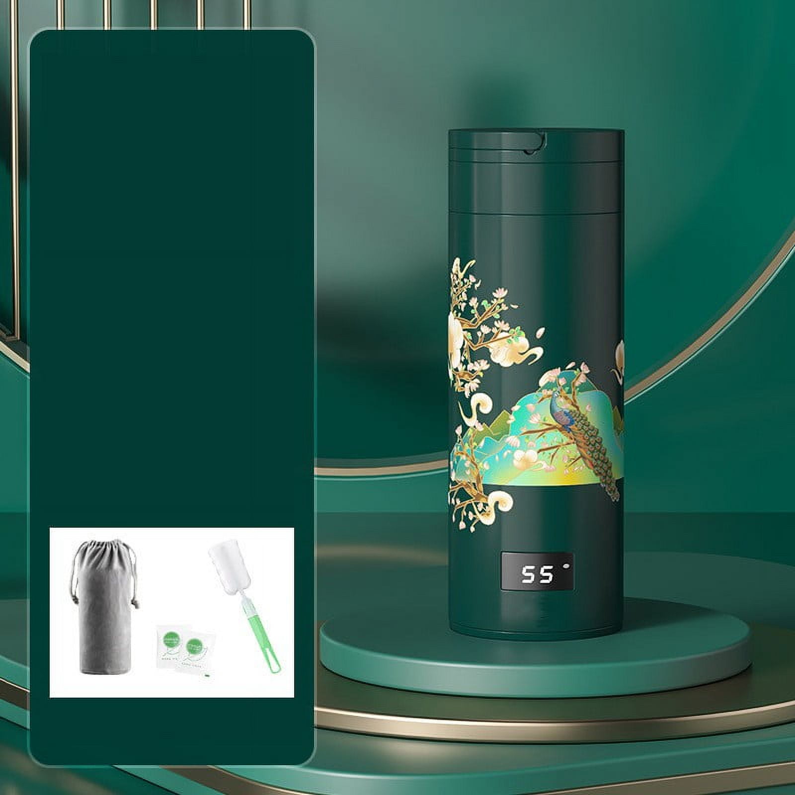 Travel Kettle Heated Water Bottle,Portable Kettle with 4 Variable ...