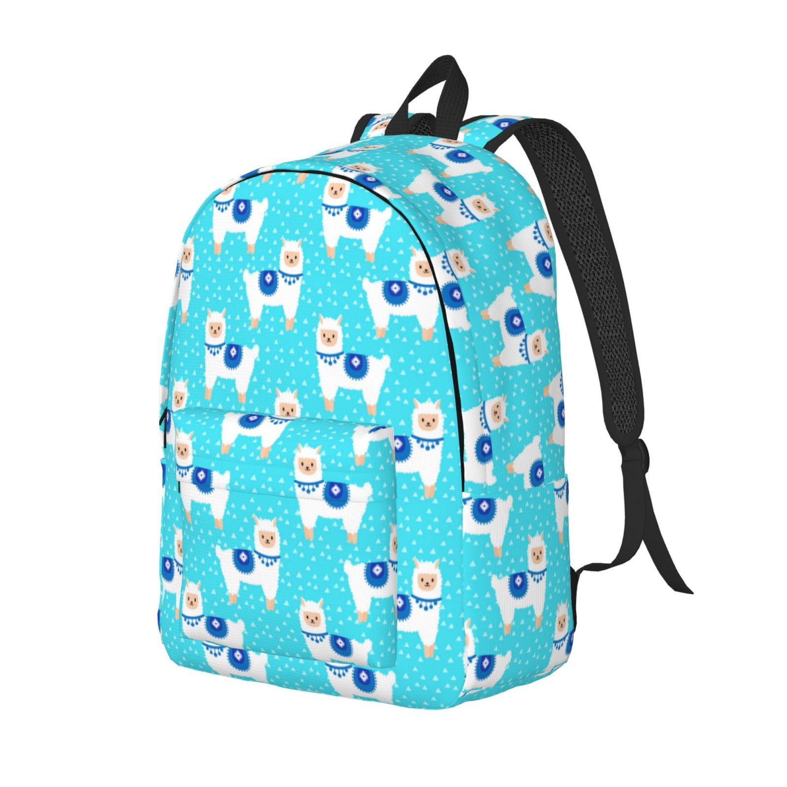 Travel Laptop Backpack - Classic Cute Alpaca Canvas Backpack Computer ...