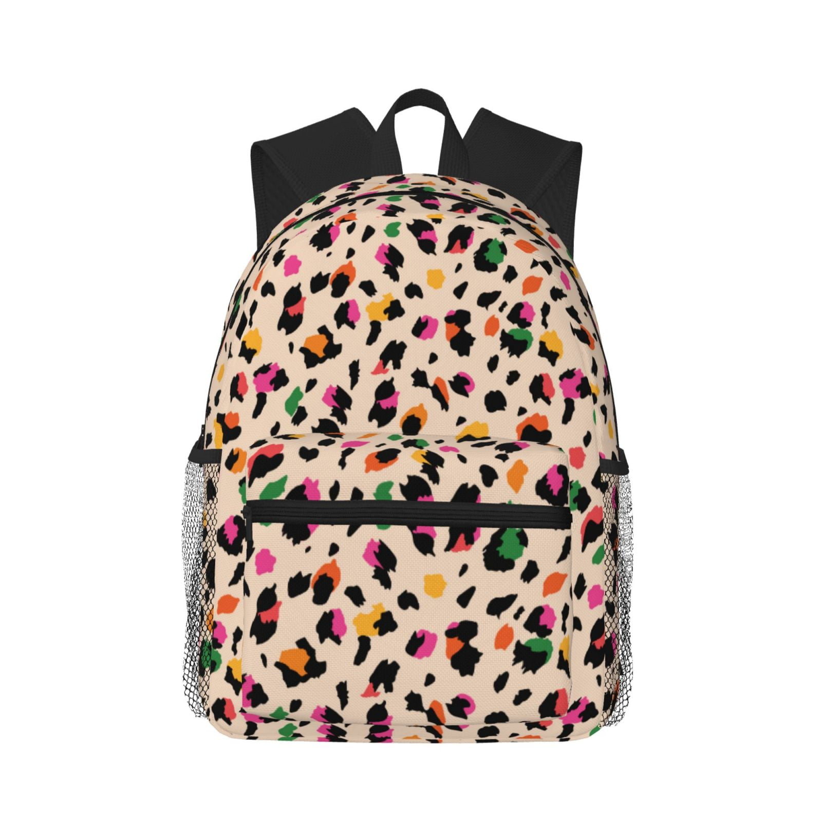Travel Laptop Backpack For Women And Men, Abstract Leopard Print ...
