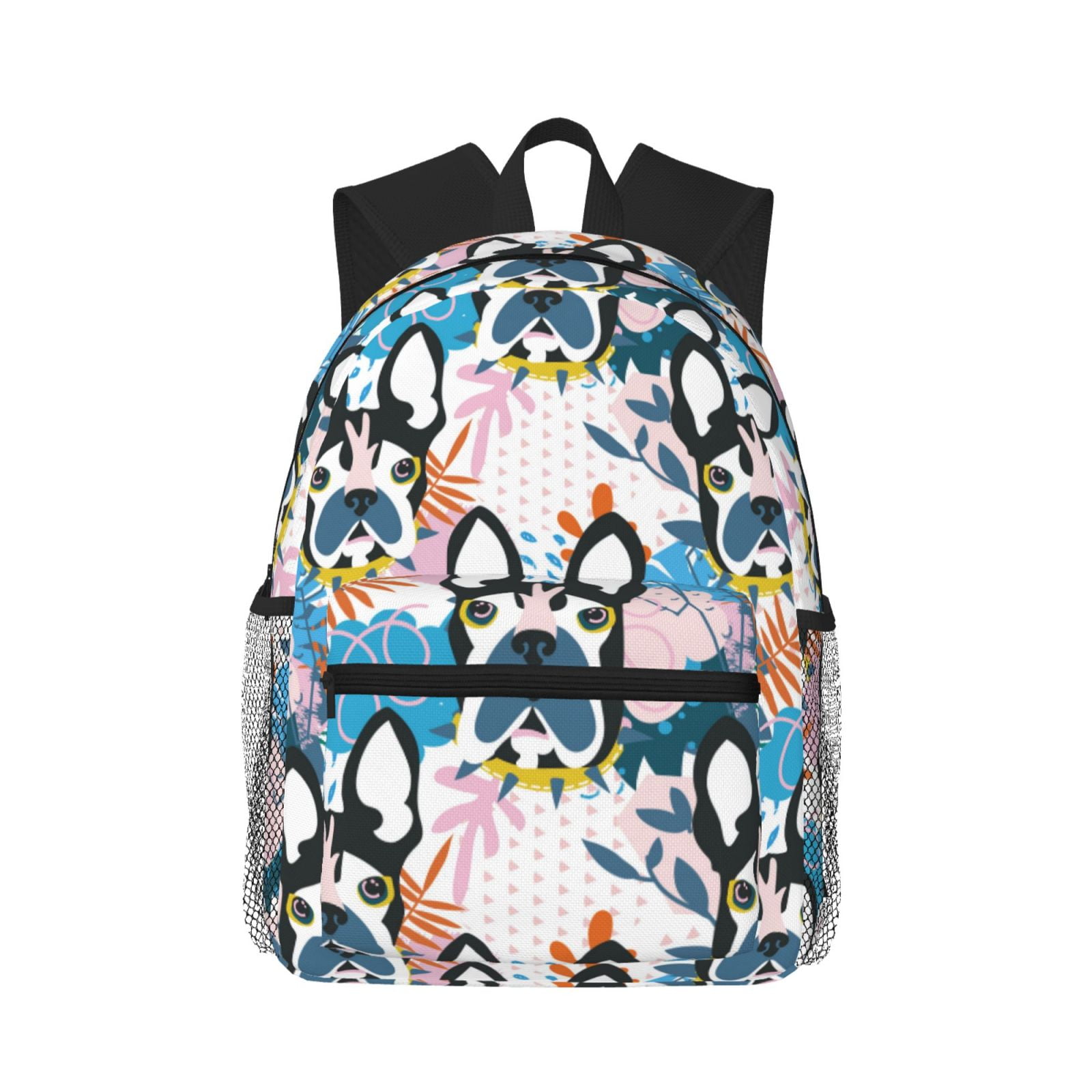 Travel Laptop Backpack For Women And Men, Bohemian Cute French Bulldog ...