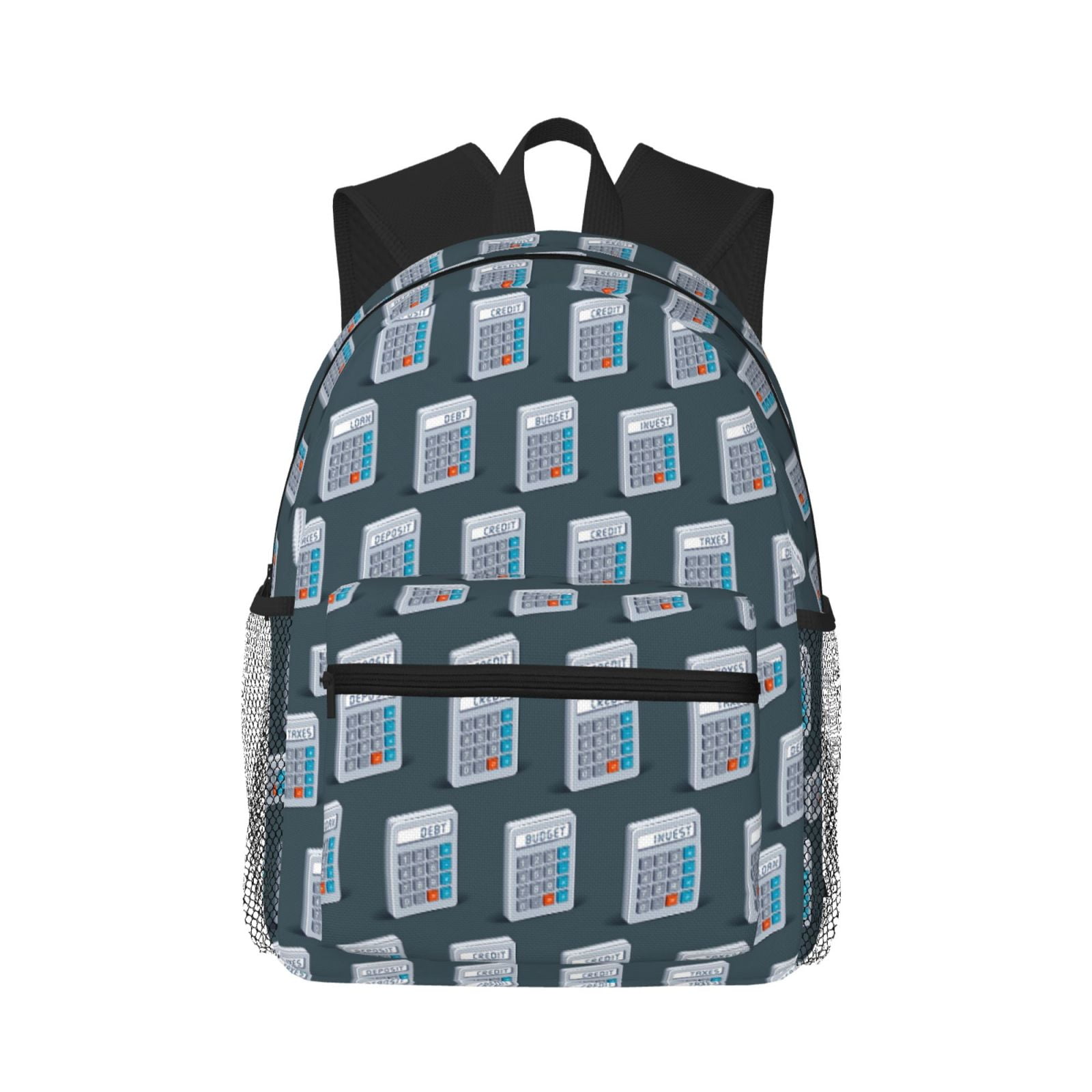Travel Laptop Backpack For Women And Men, Math Calculator Pattern ...