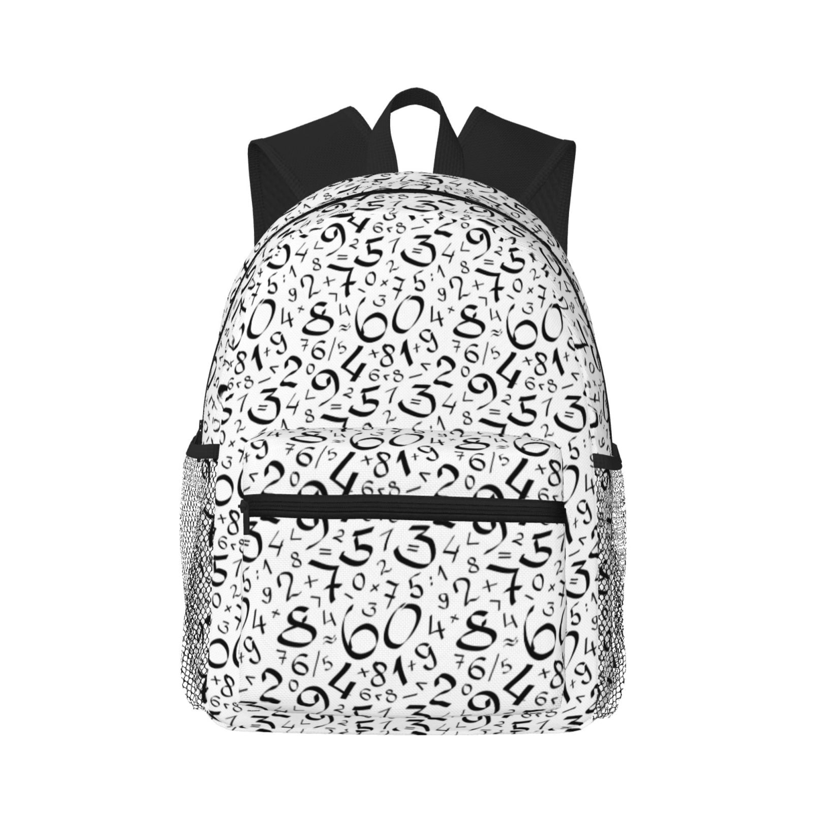 Travel Laptop Backpack For Women And Men, Math Symbol Print Computer ...