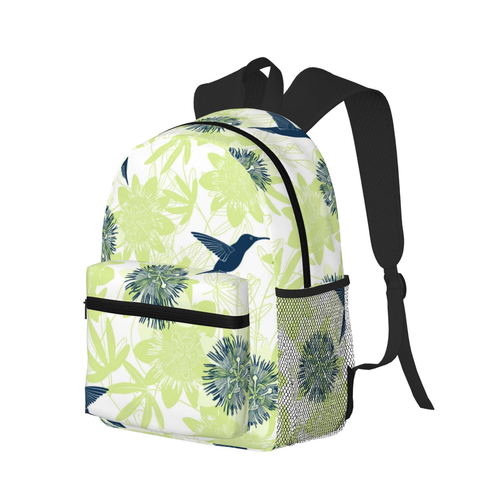 Travel Laptop Backpack for Men Women - Art Deco Hummingbird Water ...