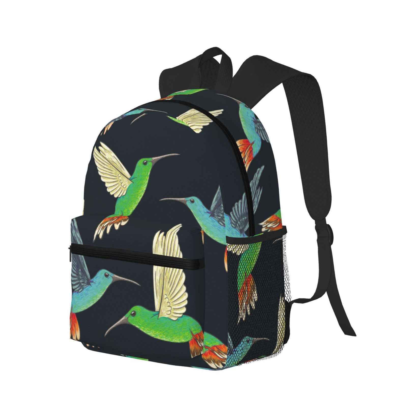 Travel Laptop Backpack for Men Women - Blue Green Hummingbird Water ...