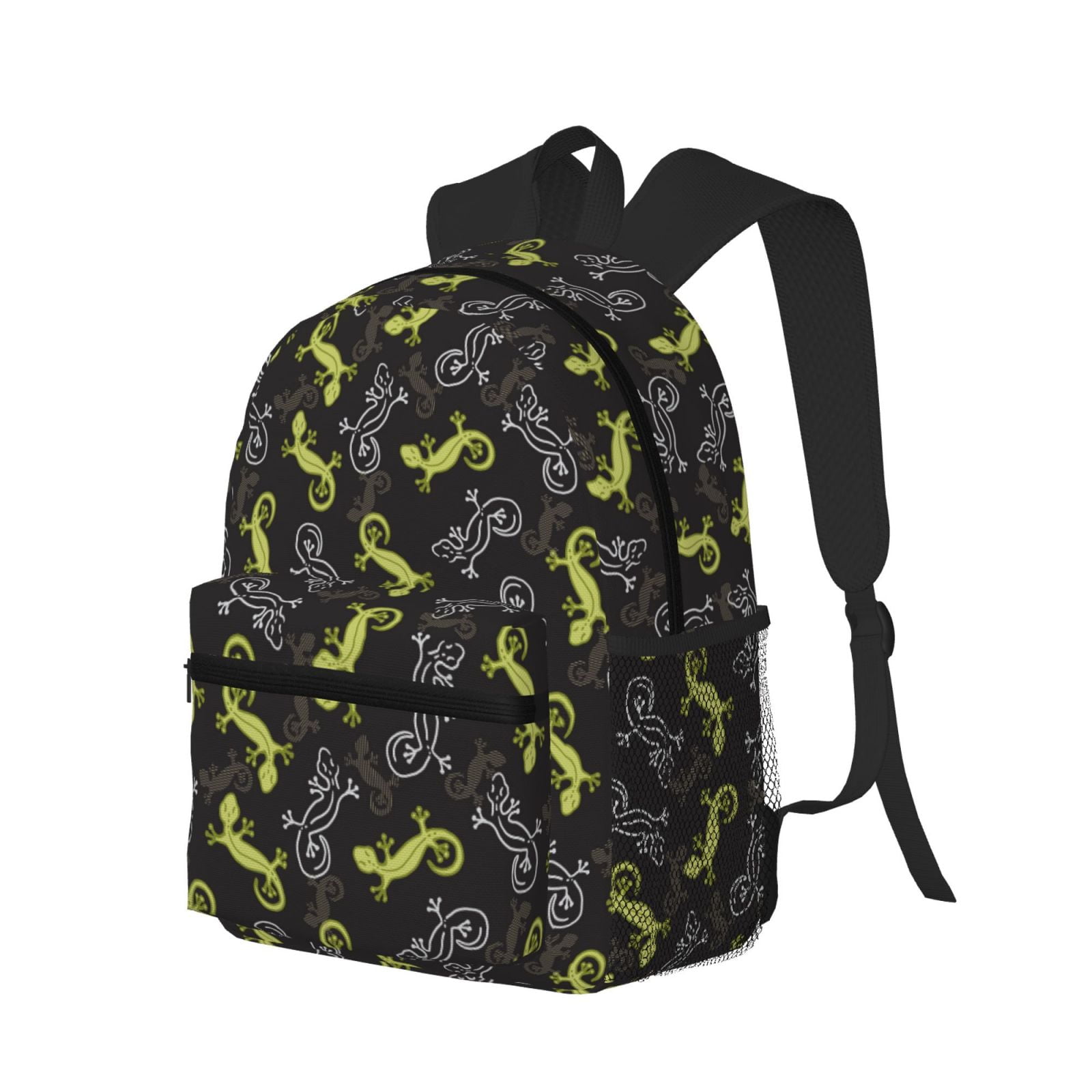 Travel Laptop Backpack for Men Women - Cartoon Cute Lizard Gecko_A ...