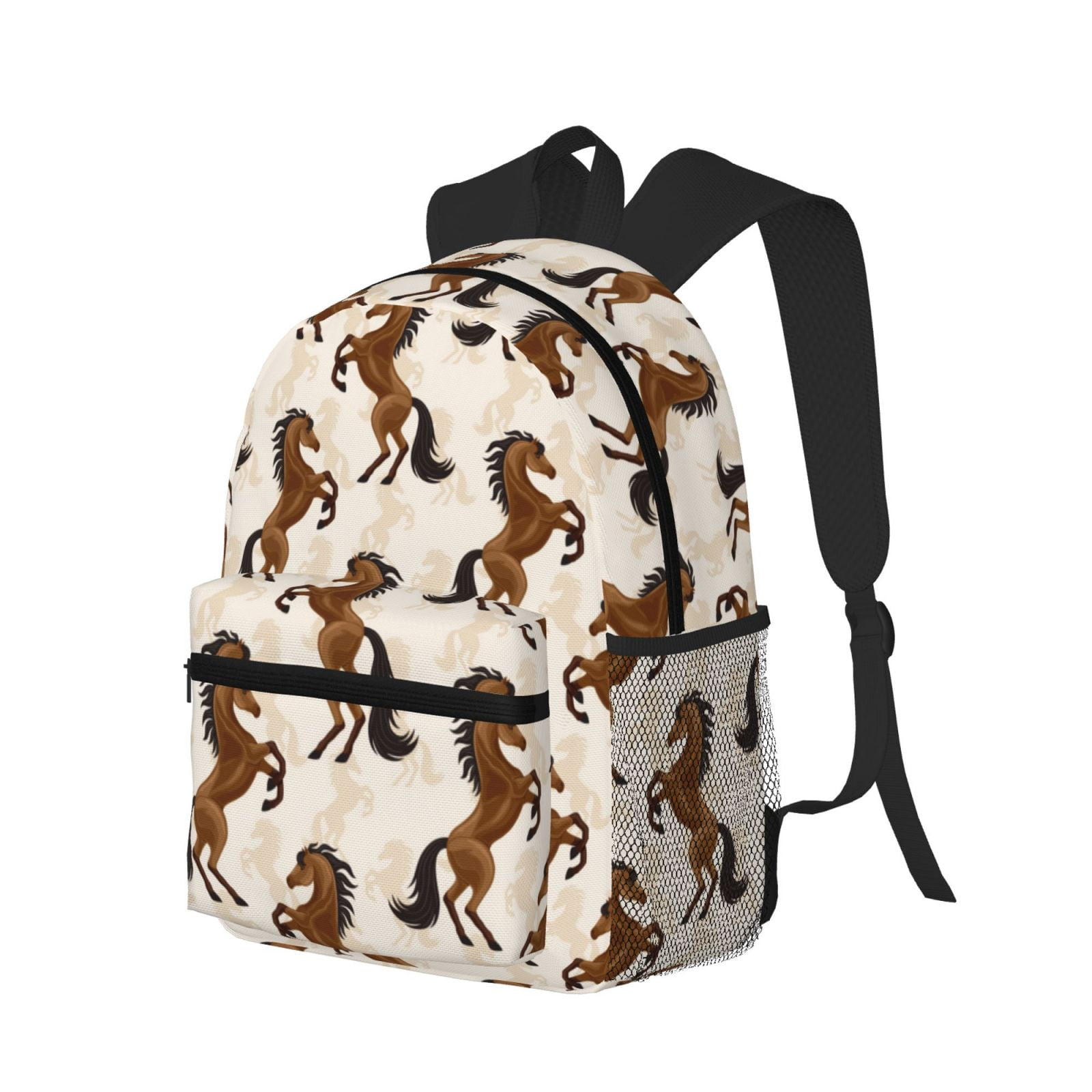 Travel Laptop Backpack for Men Women - Classic Standing Horse Water ...