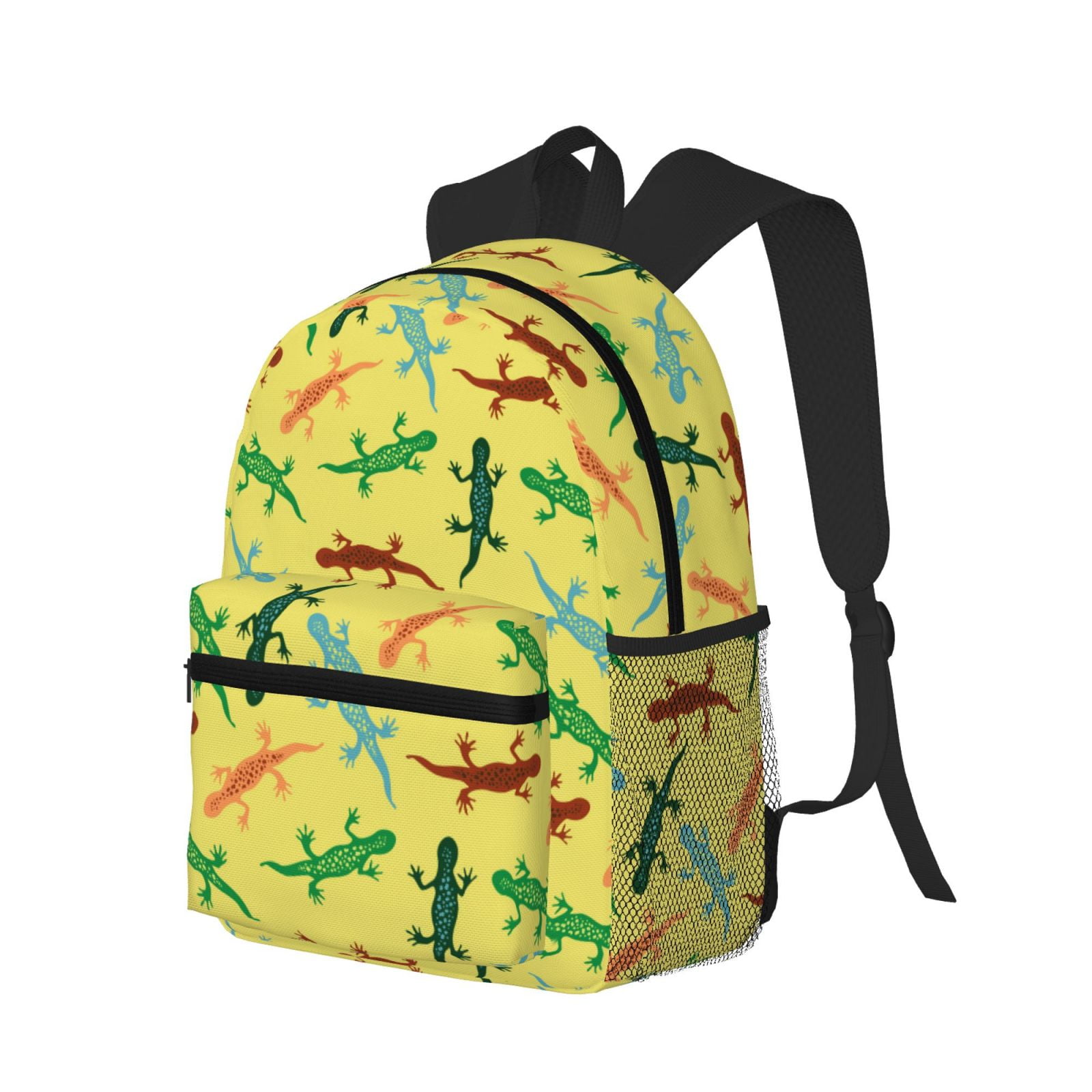 Travel Laptop Backpack for Men Women - Colorful Cute Lizard Gecko_A ...