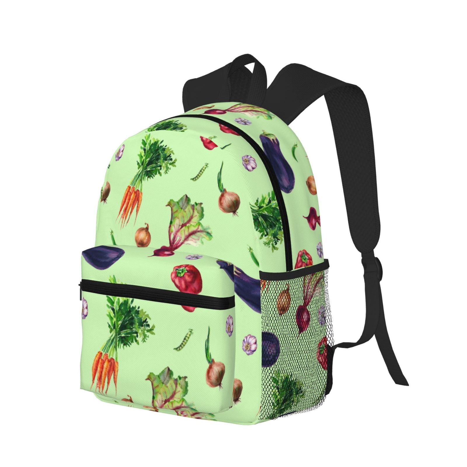 Travel Laptop Backpack for Men Women - Eggplant chilies onion garlic ...