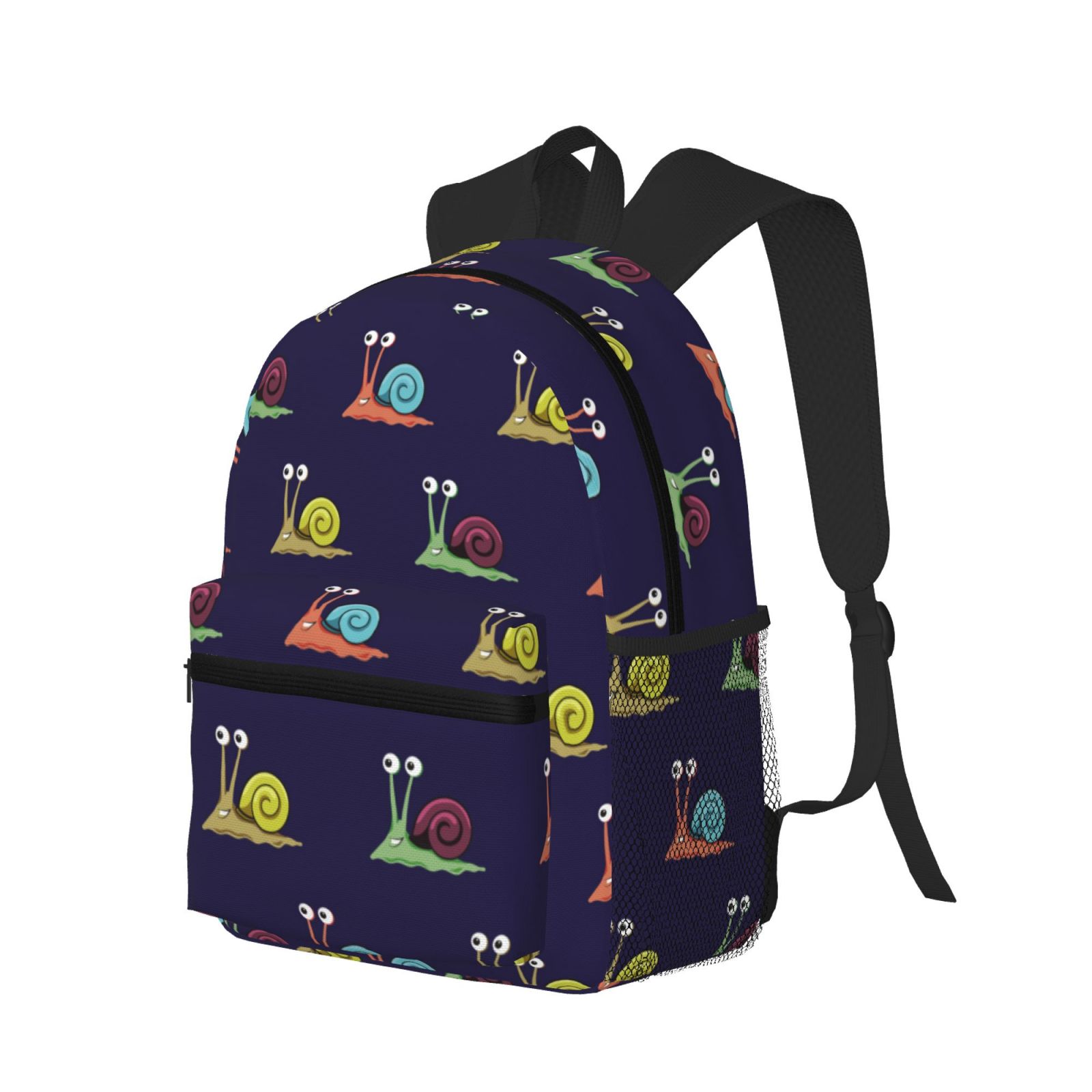Travel Laptop Backpack for Men Women - Funny Snail Prints Water ...