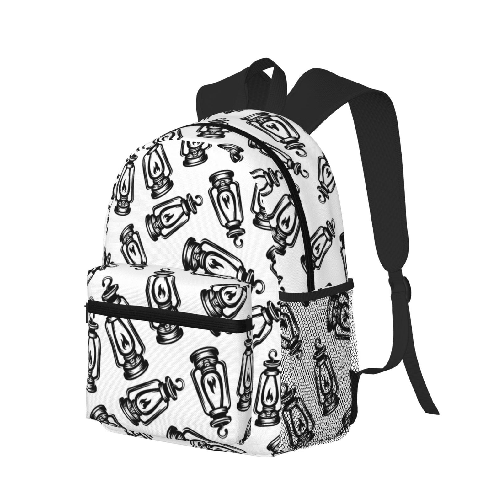 Travel Laptop Backpack for Men Women - Light Bulb vintage black Water ...