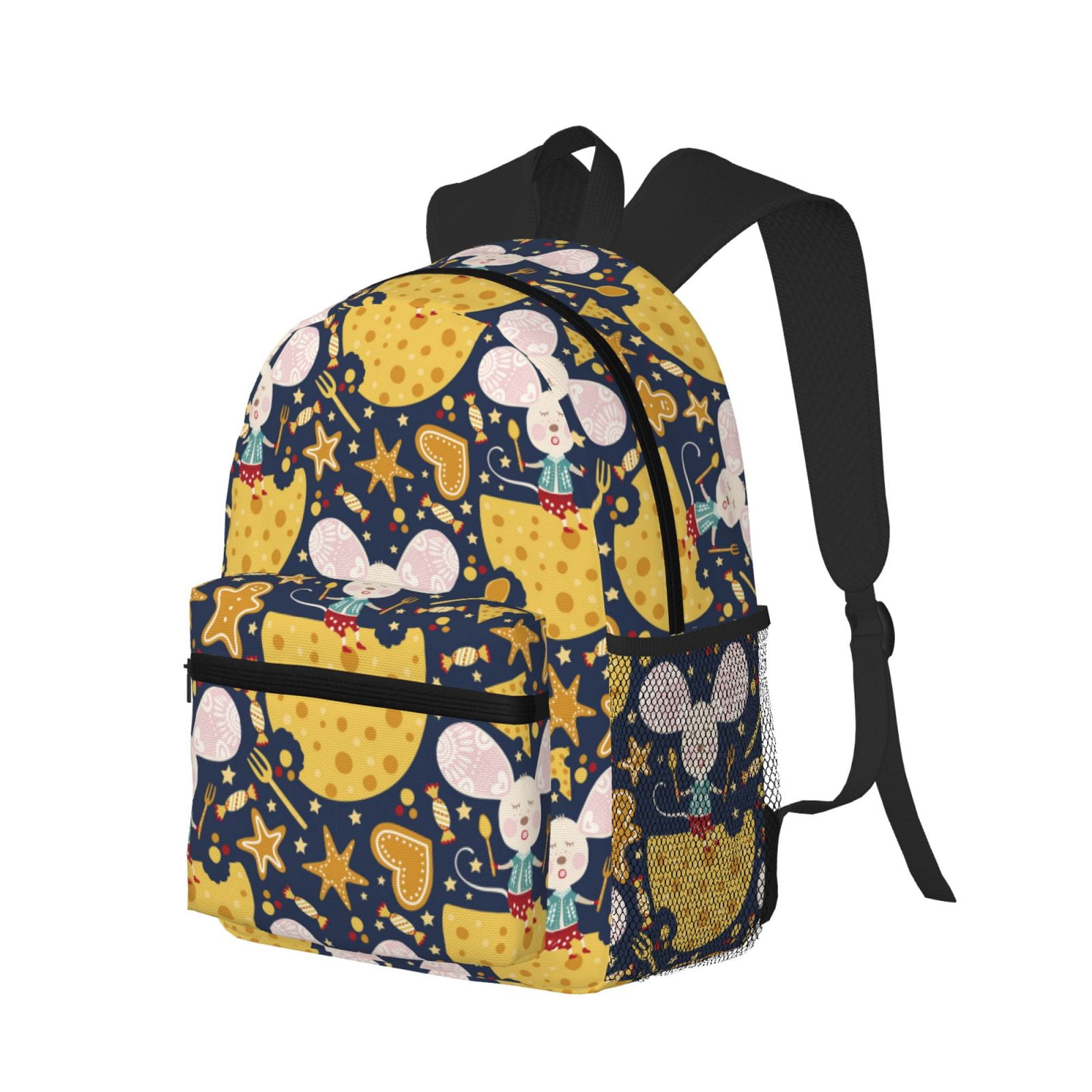 Travel Laptop Backpack for Men Women - Mouse Cheese Water Resistant ...