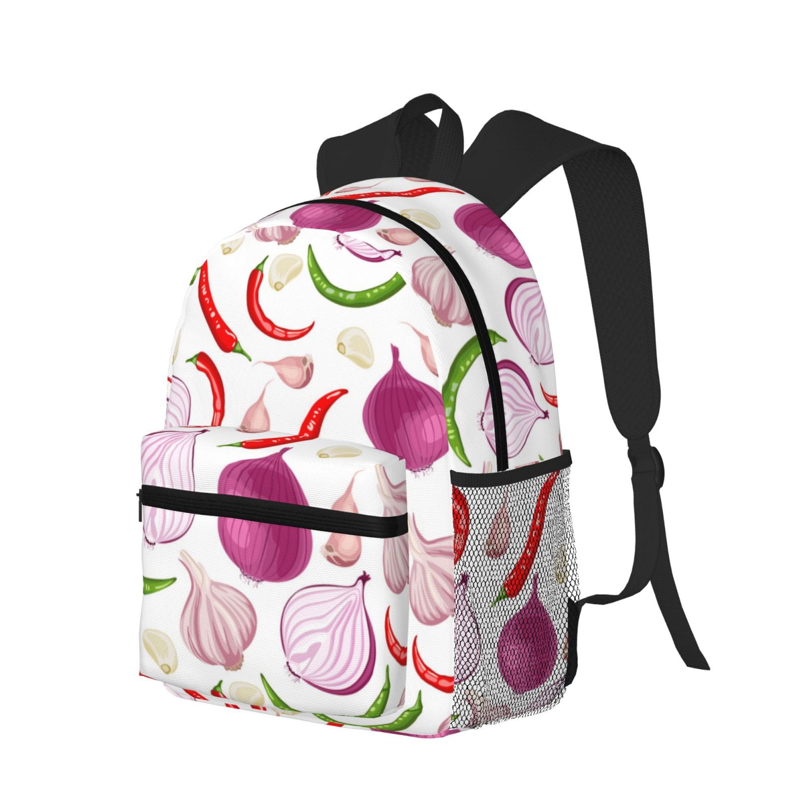 Travel Laptop Backpack for Men Women - Onion garlic bell pepper Water ...