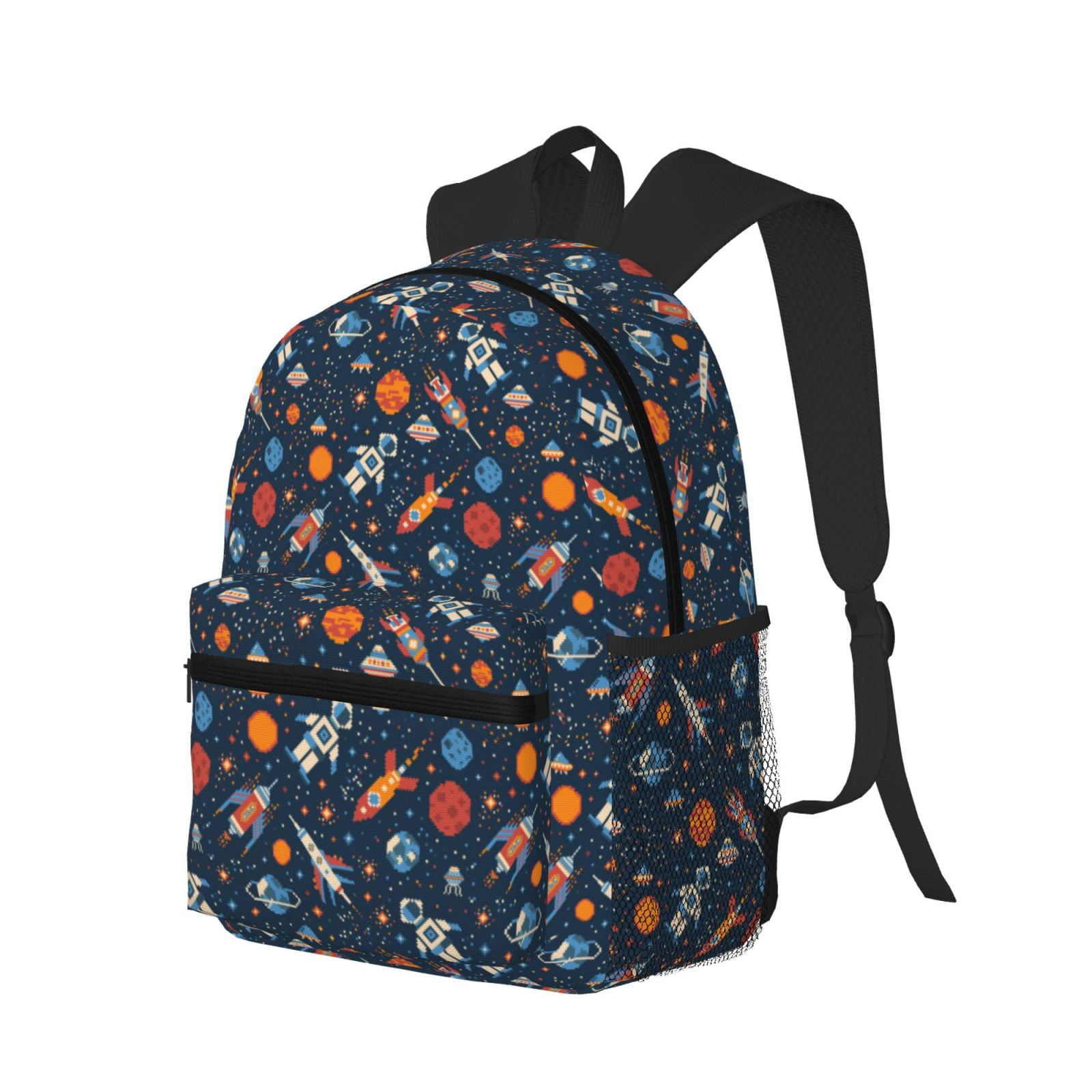 Travel Laptop Backpack for Men Women - Spaceships And Stars In Outer ...