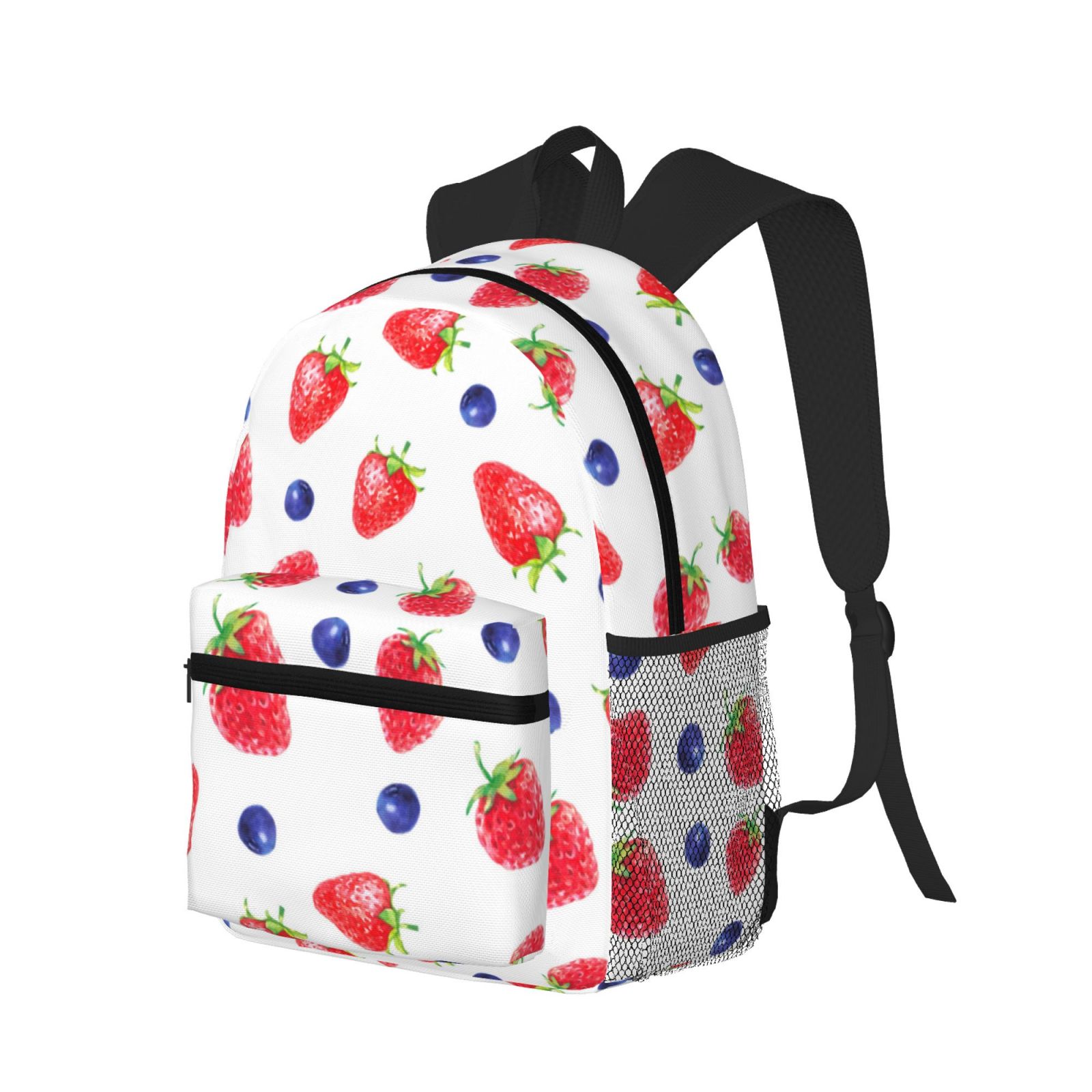 Travel Laptop Backpack for Men Women - Strawberry blueberry Water ...