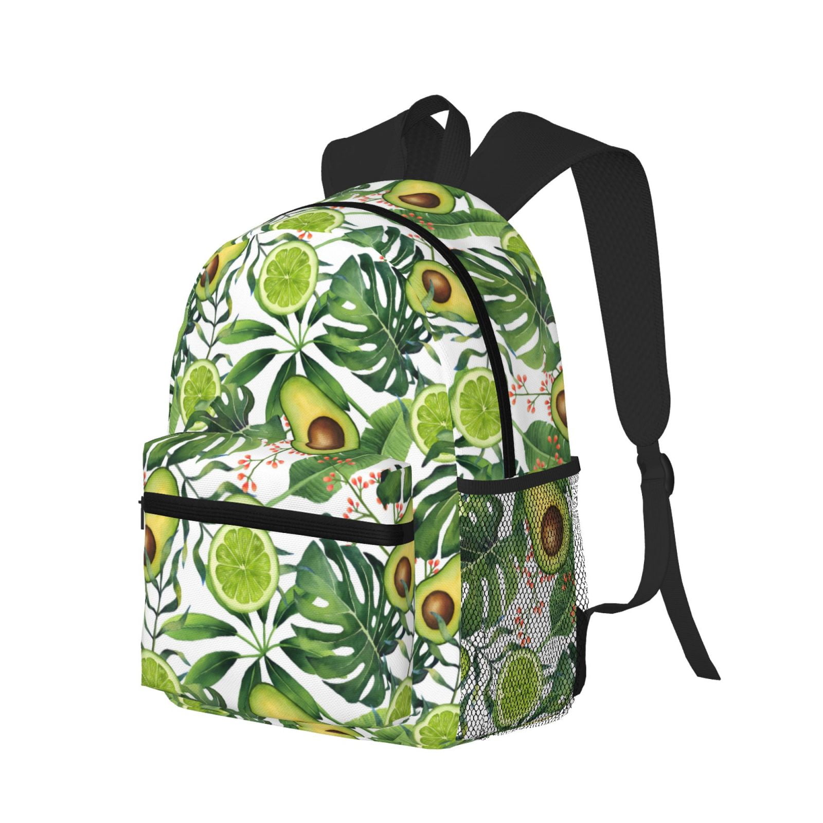 Travel Laptop Backpack for Men Women - Watercolor Green Tropical Water ...