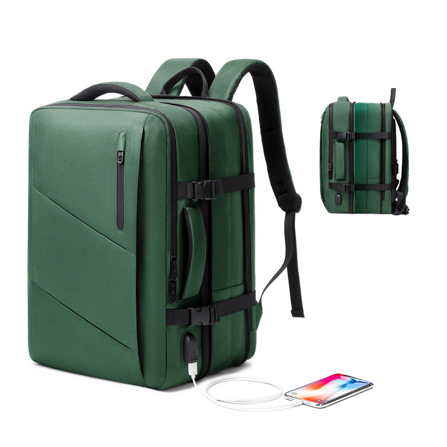 Travel Laptop Backpack, Victoriatourist Extra Large 40L Expandable ...