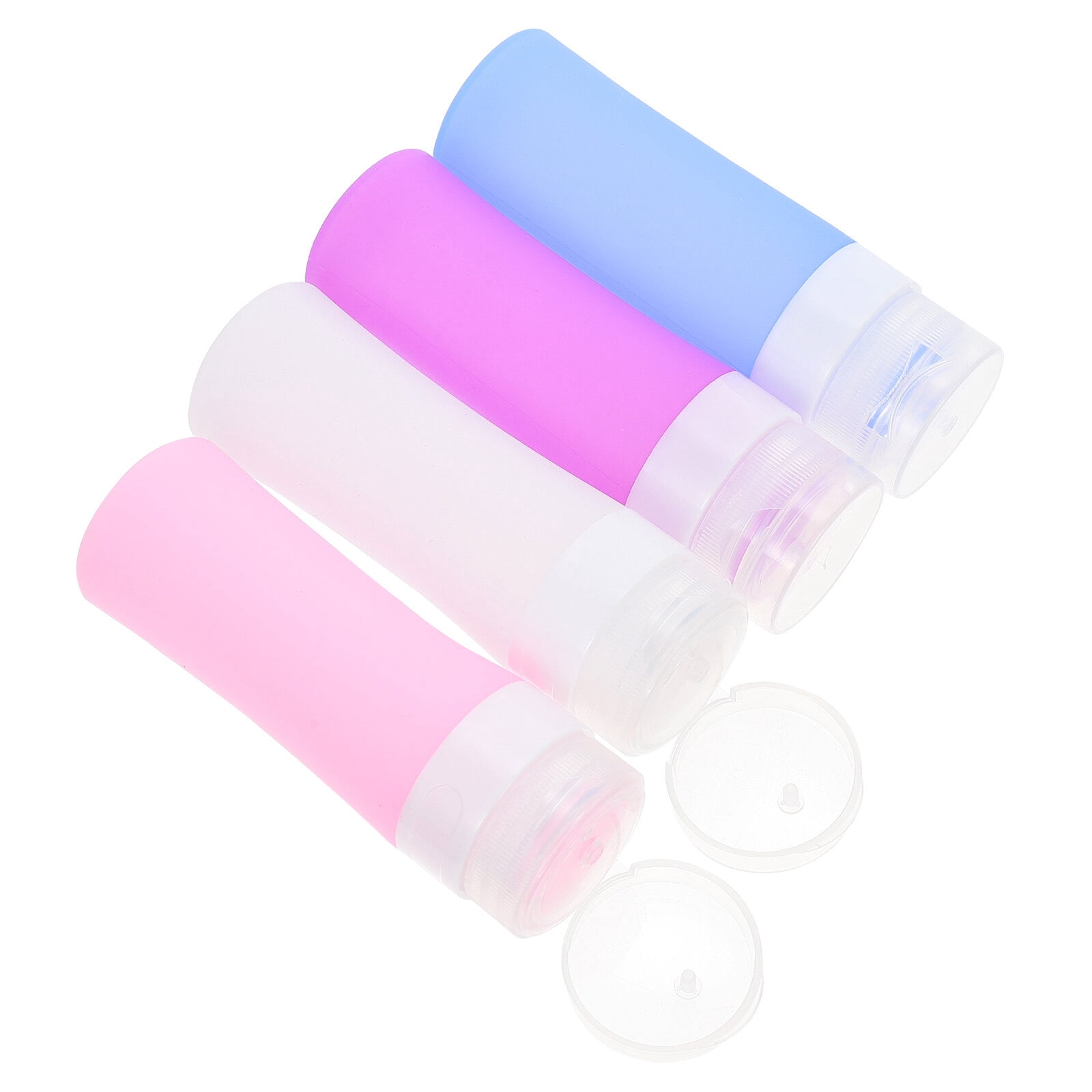 Travel Lotion Bottles Squeezable Silicone Portable Set of 1 Toiletry ...