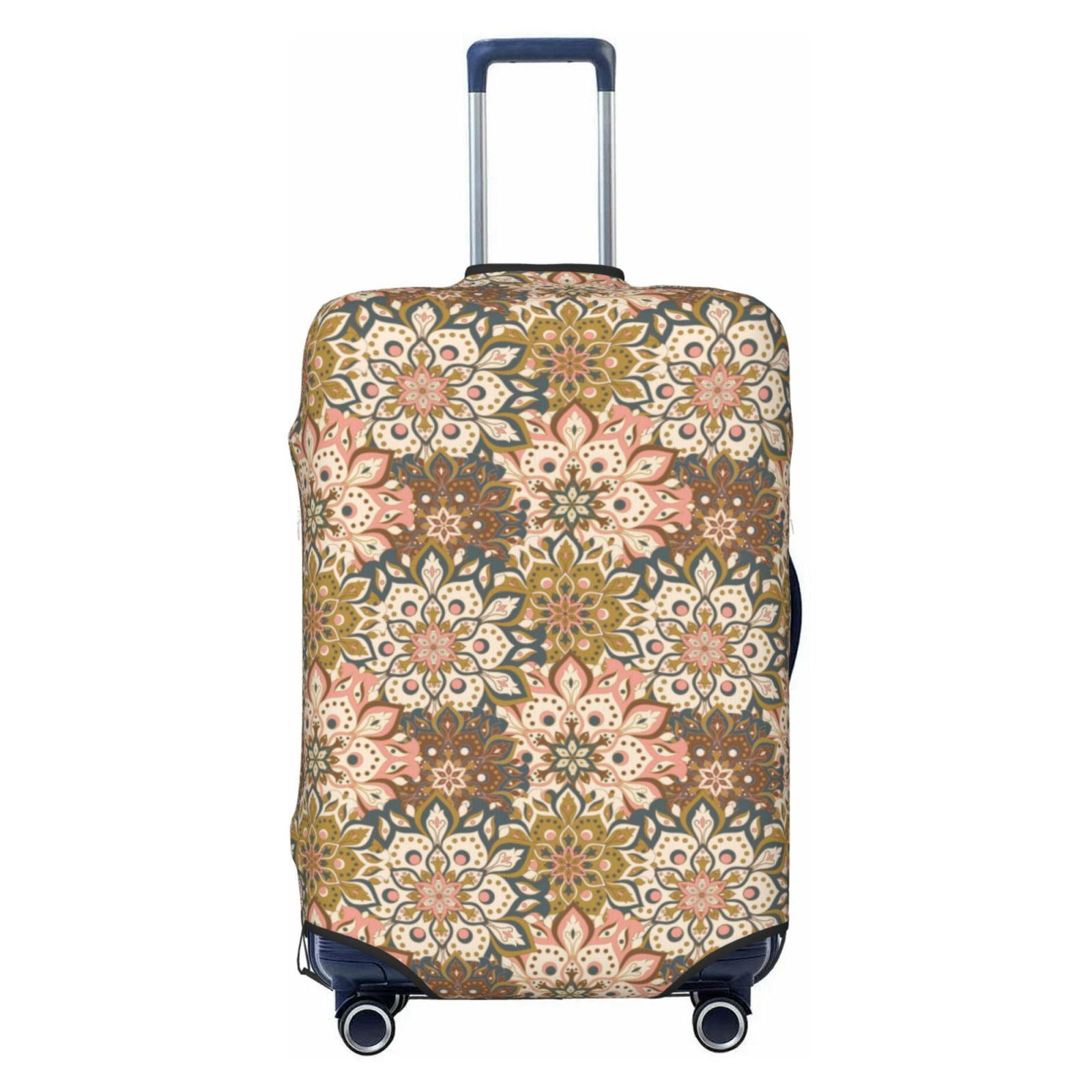 Travel Luggage Cover Protector - Mandala Anti-Scratch Suitcase Covers ...