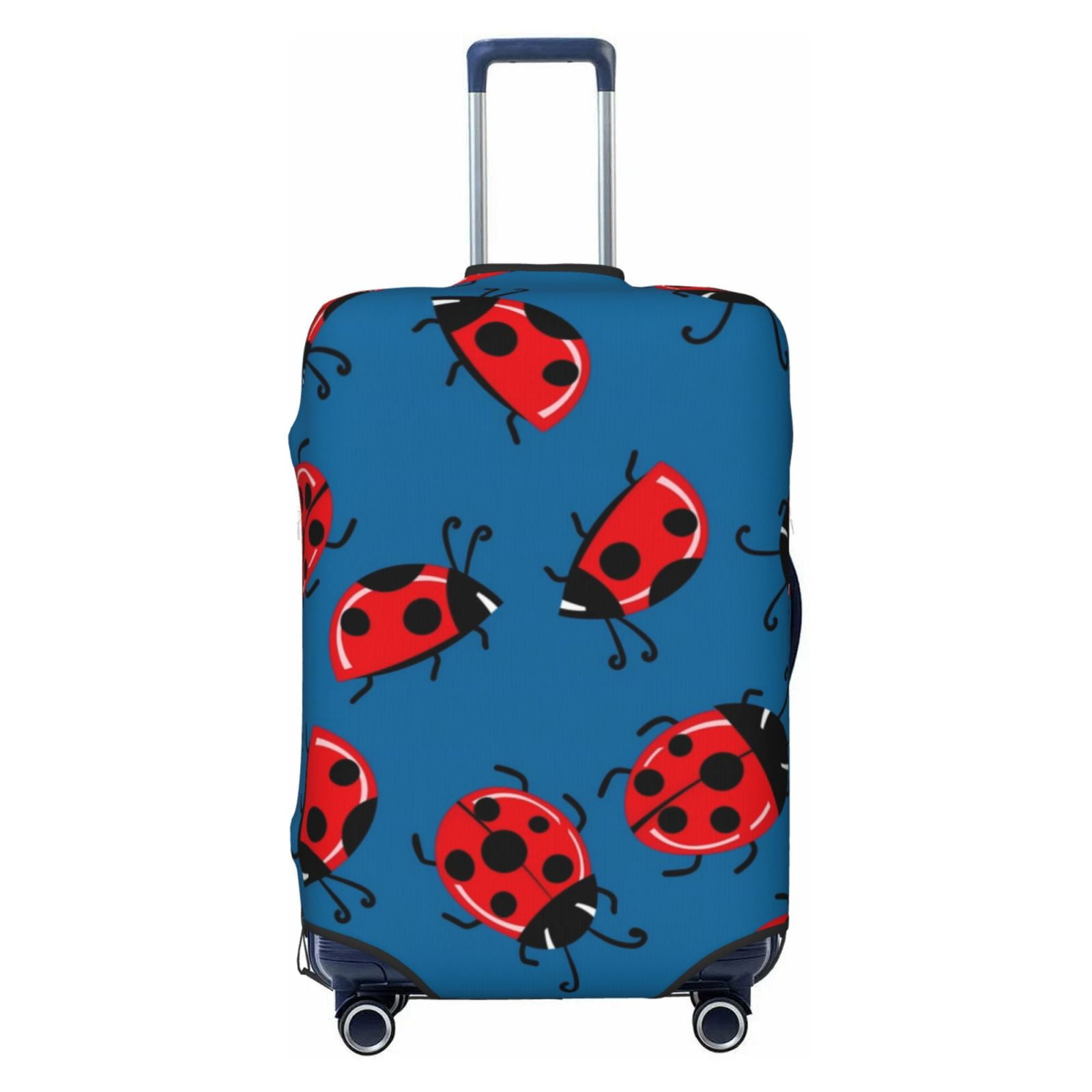 Travel Luggage Covers - Colorful Ladybird High Elasticity Suitcase ...
