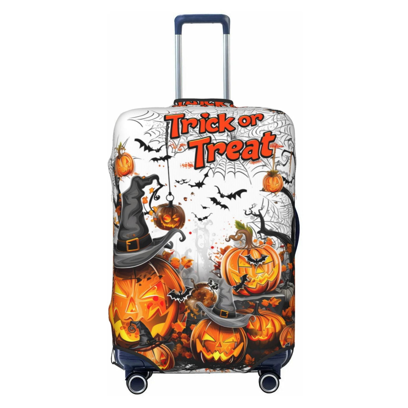 Travel Luggage Covers - Halloween Trick or Treat Art High Elasticity ...
