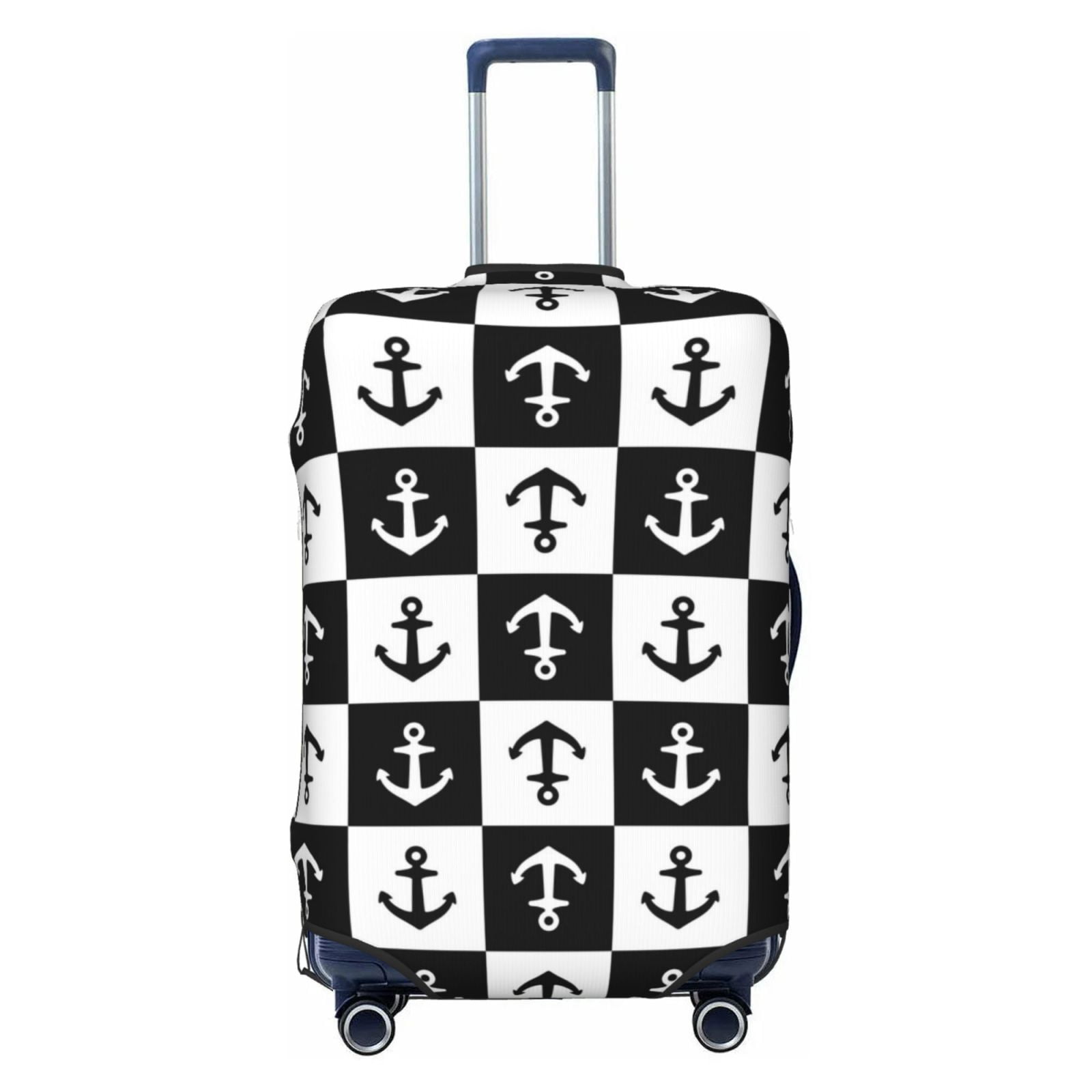 Travel Luggage Covers - Nautical Anchors1 High Elasticity Suitcase ...