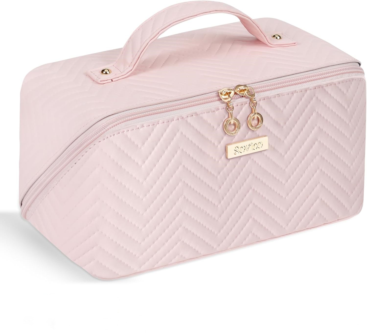 PATLOLAV Water-resistant Cosmetic Bags Large Capacity Makeup Bag Travel ...